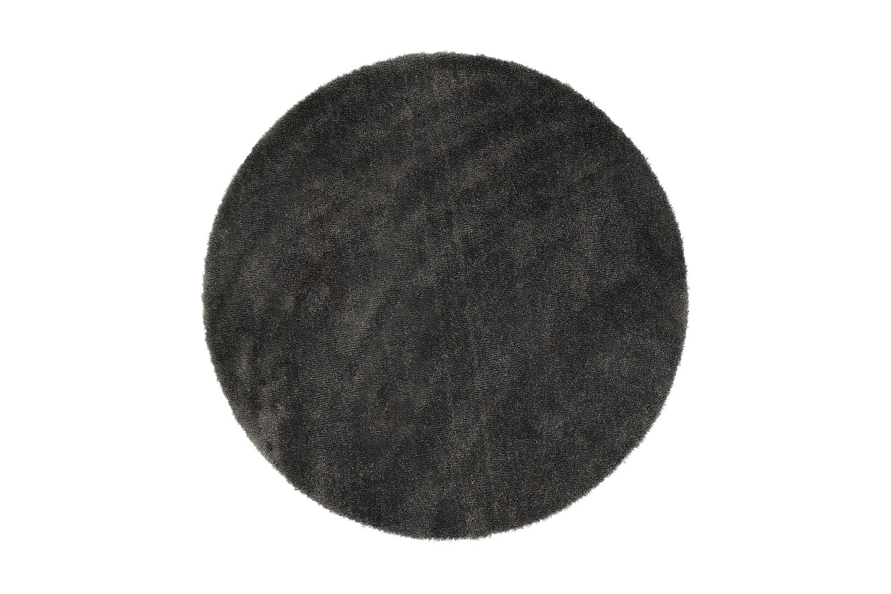 KM Home Matto Feel Ø160 cm Grafiitti Grafiitti - Kodintekstiilit ...