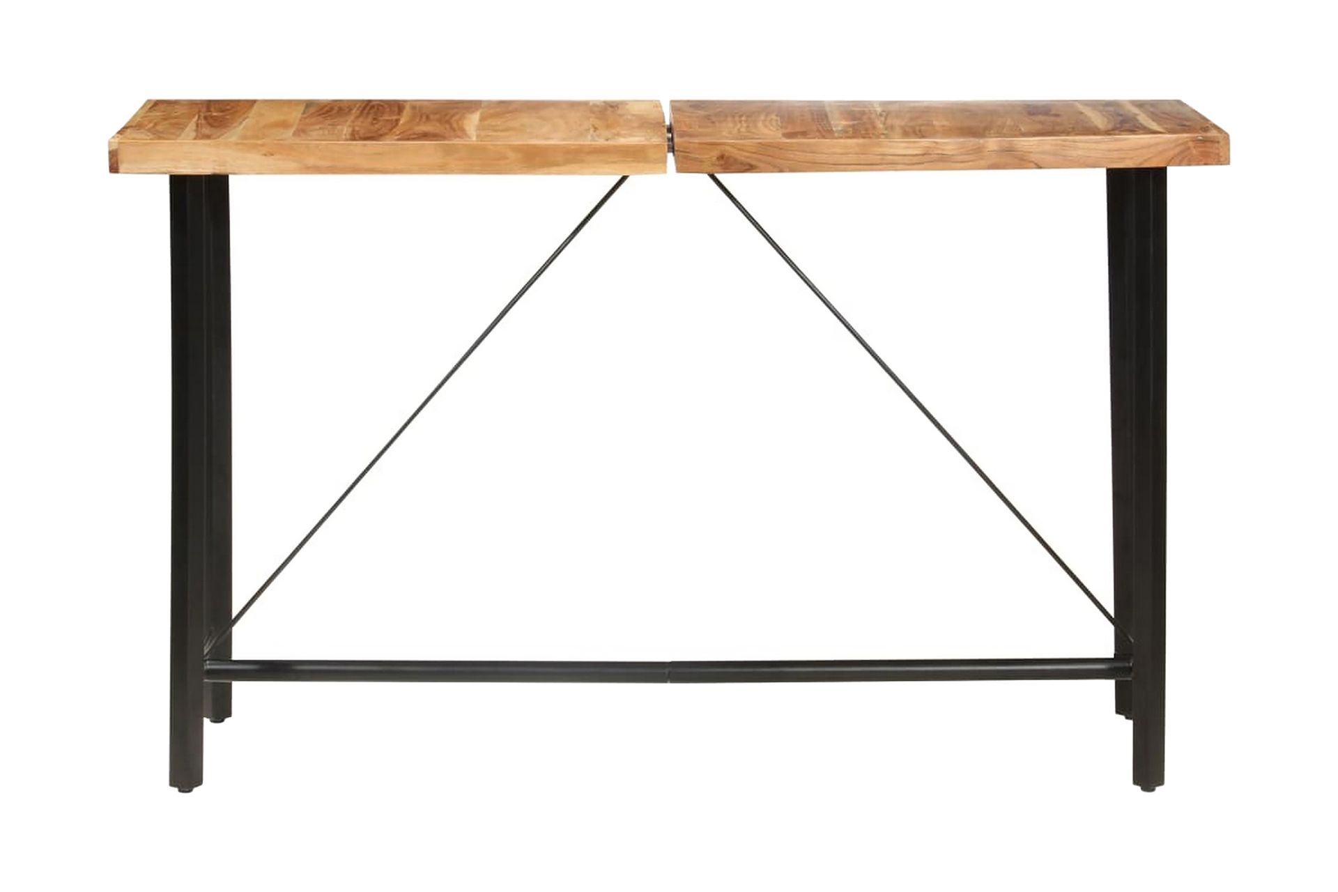Be Basic Barbord 180x70x107 cm massiv akacia Brun - Möbler | Trademax
