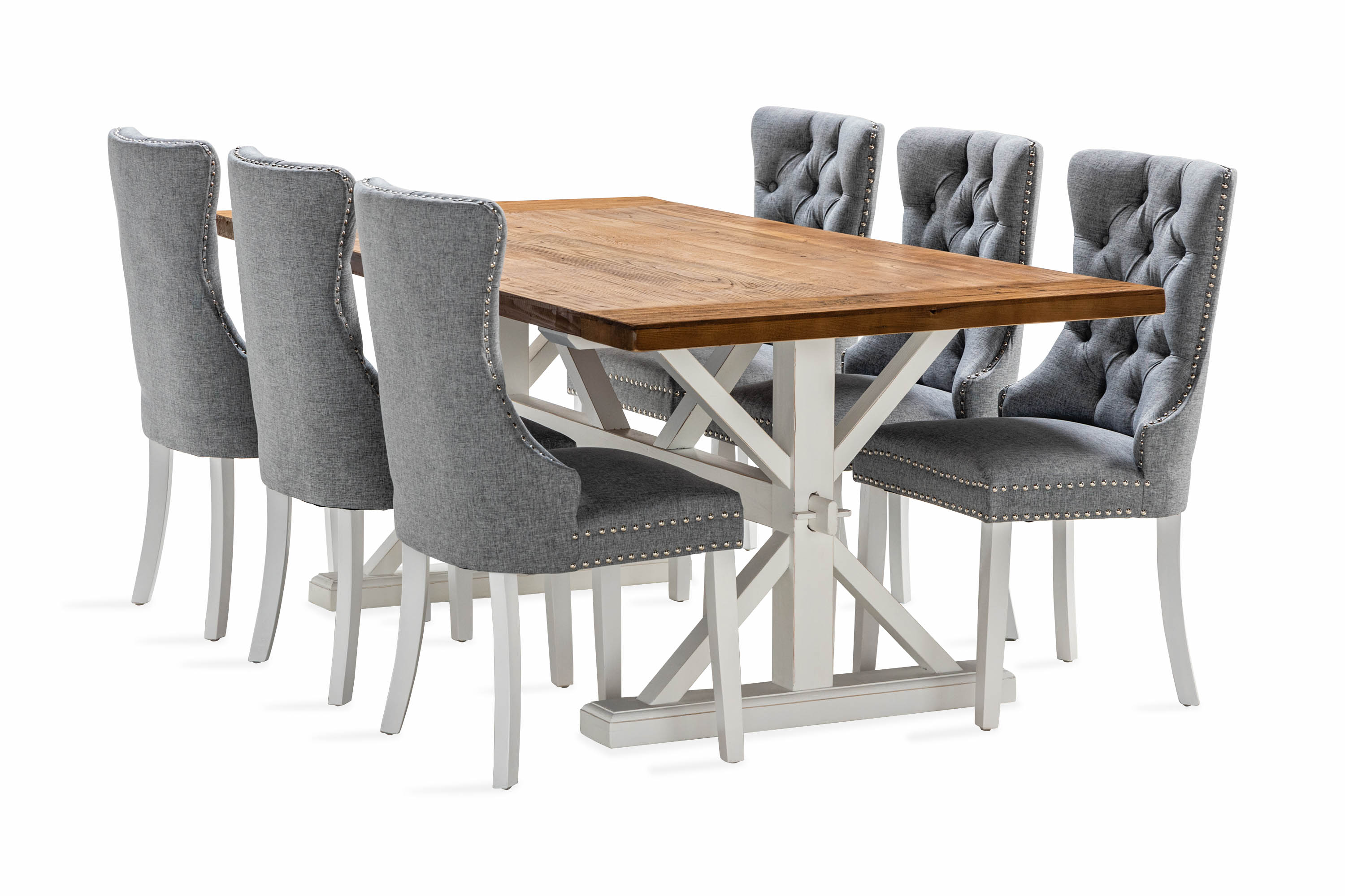 Bloomington Matgrupp Yorkshire Förlängningsbar 200cm inkl 6 Lossmen ...