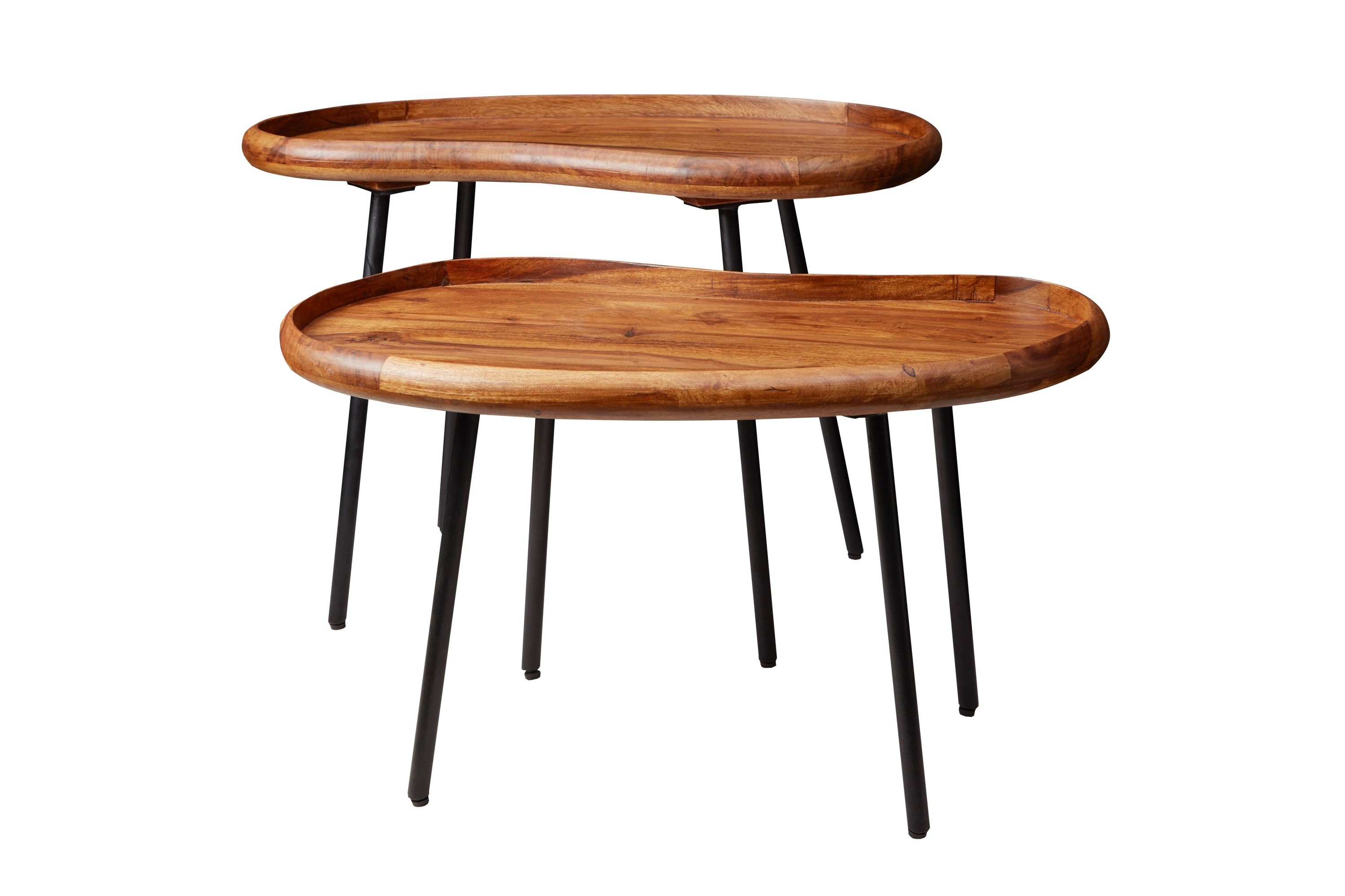 Wohnling Cindal Soffbord 71 cm Trä/natur - Möbler - Trademax