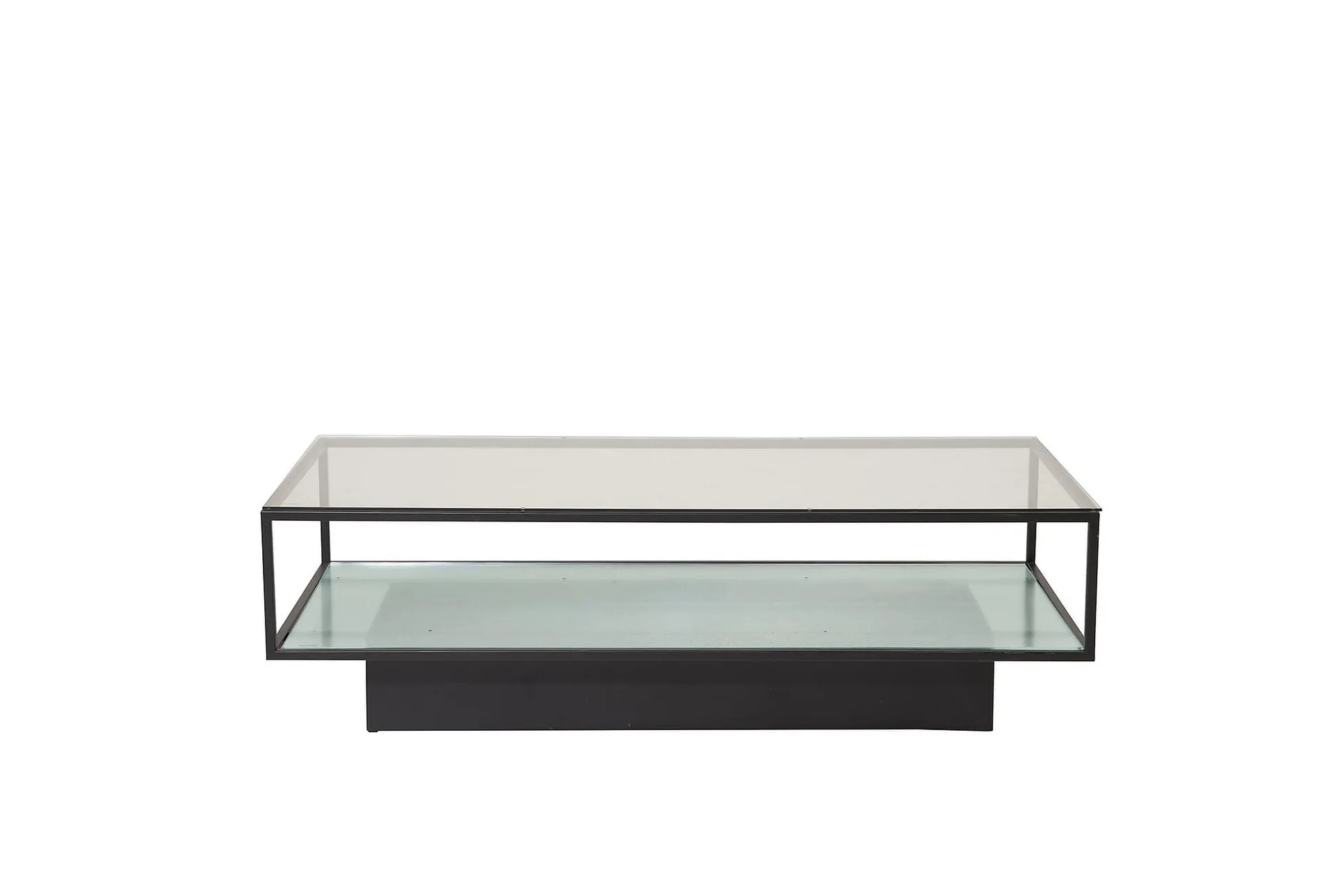 Venture Home Maglehem Soffbord 130 cm Transparent - Möbler - Trademax