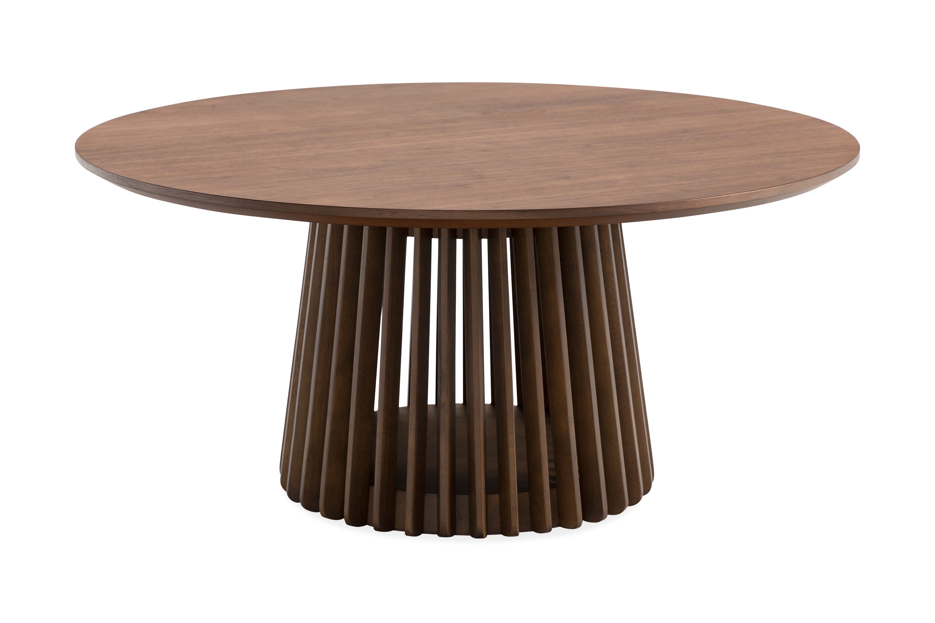 Bark Peyra Runt Soffbord 86 cm Valnöt - Möbler - Trademax