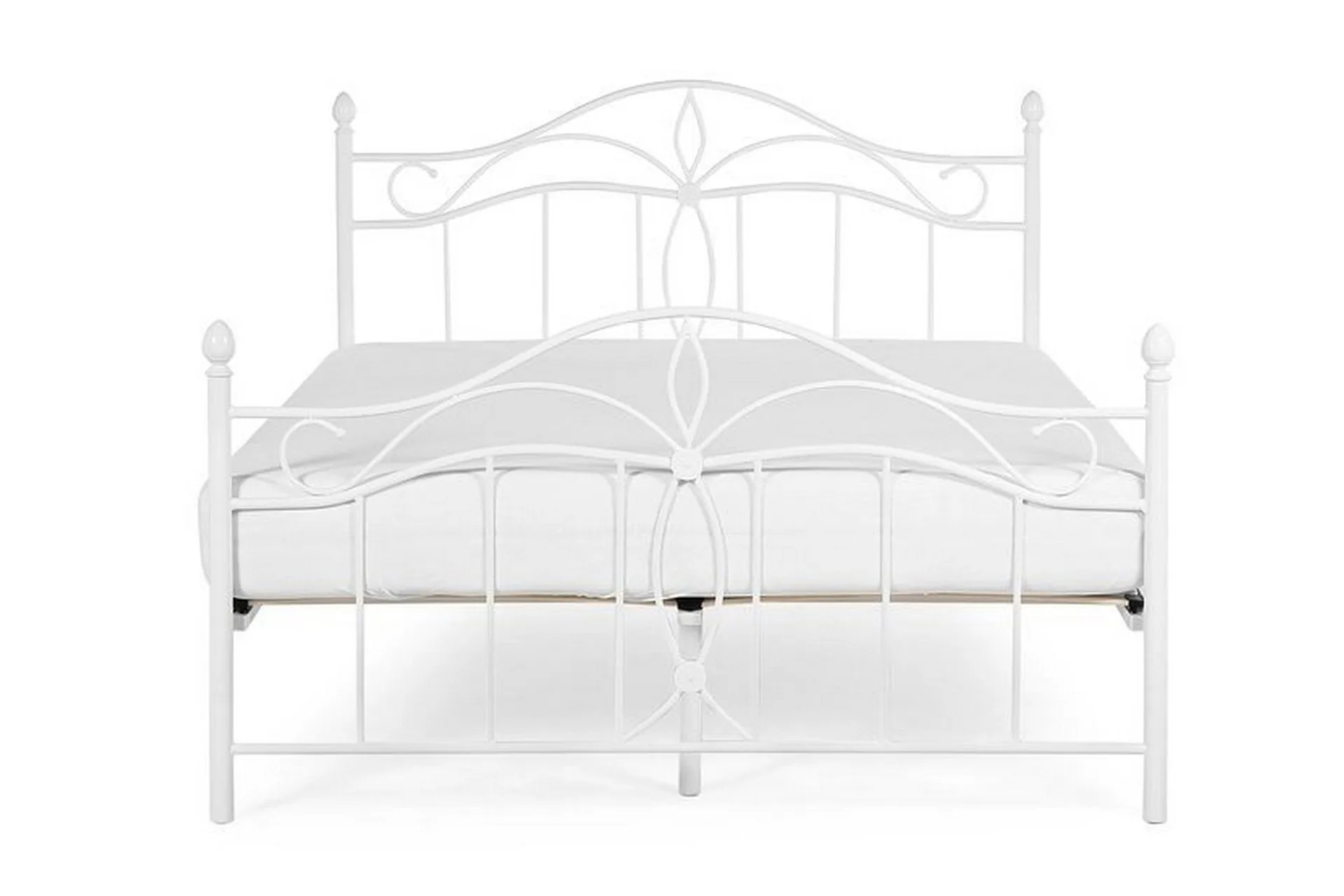 Bedly Antlia Dubbelsäng 160 200 cm Vit Vit - Möbler - Trademax