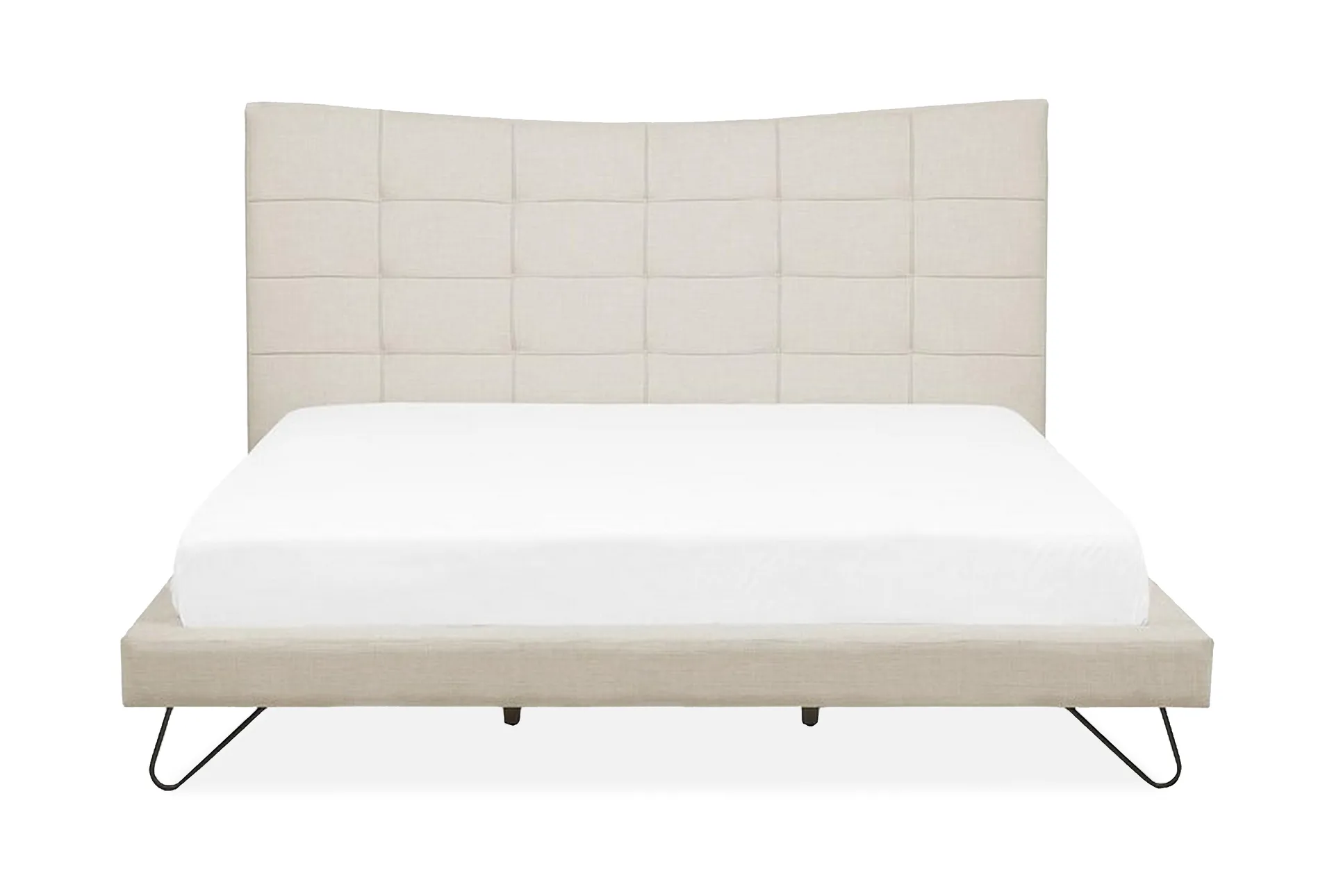 Bedly Lannion Dubbelsäng 180200 cm Beige Beige - Möbler - Trademax