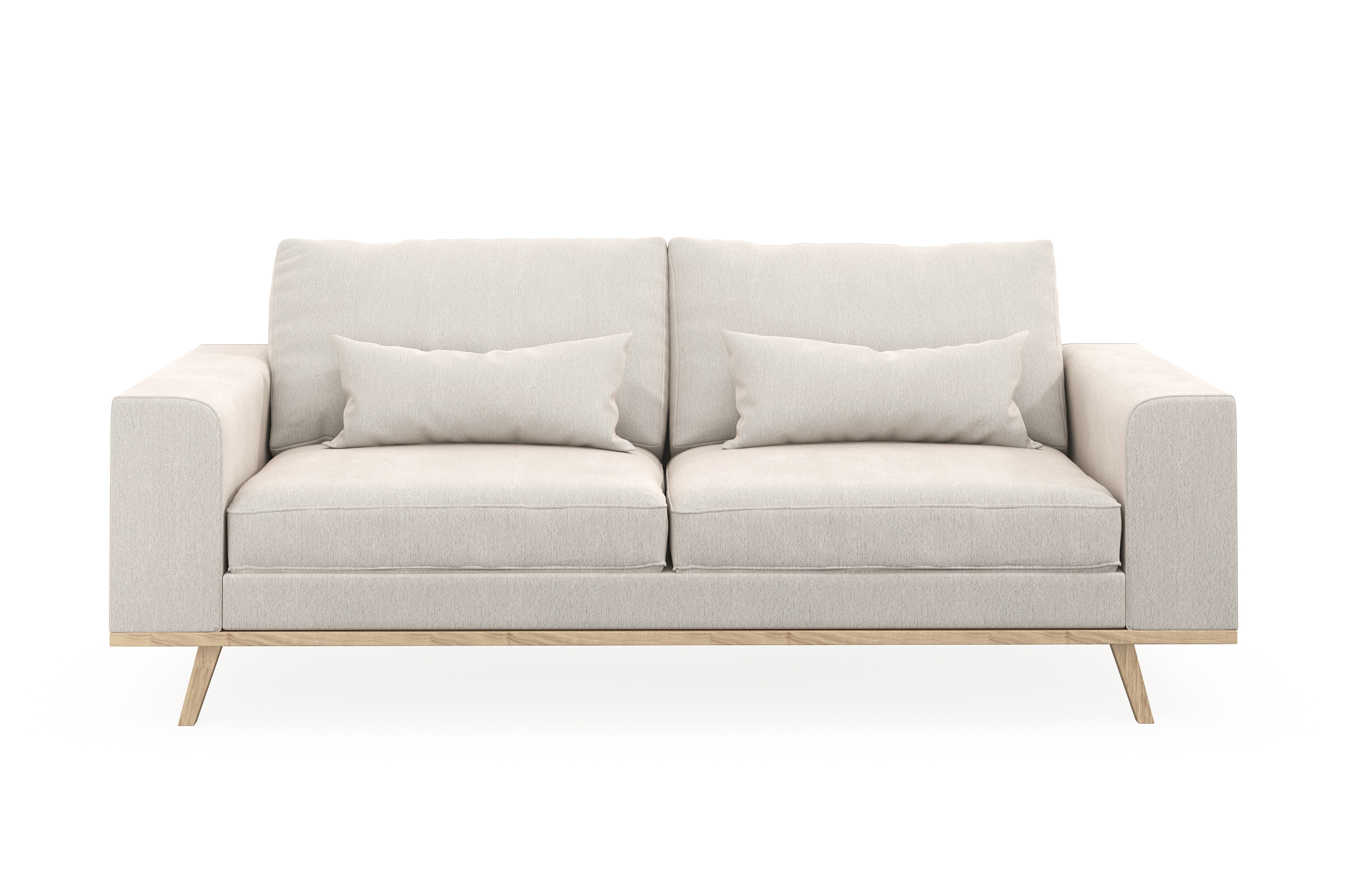 Scandinavian Choice Copenhagen 2-sits Soffa Krämvit - Möbler - Trademax