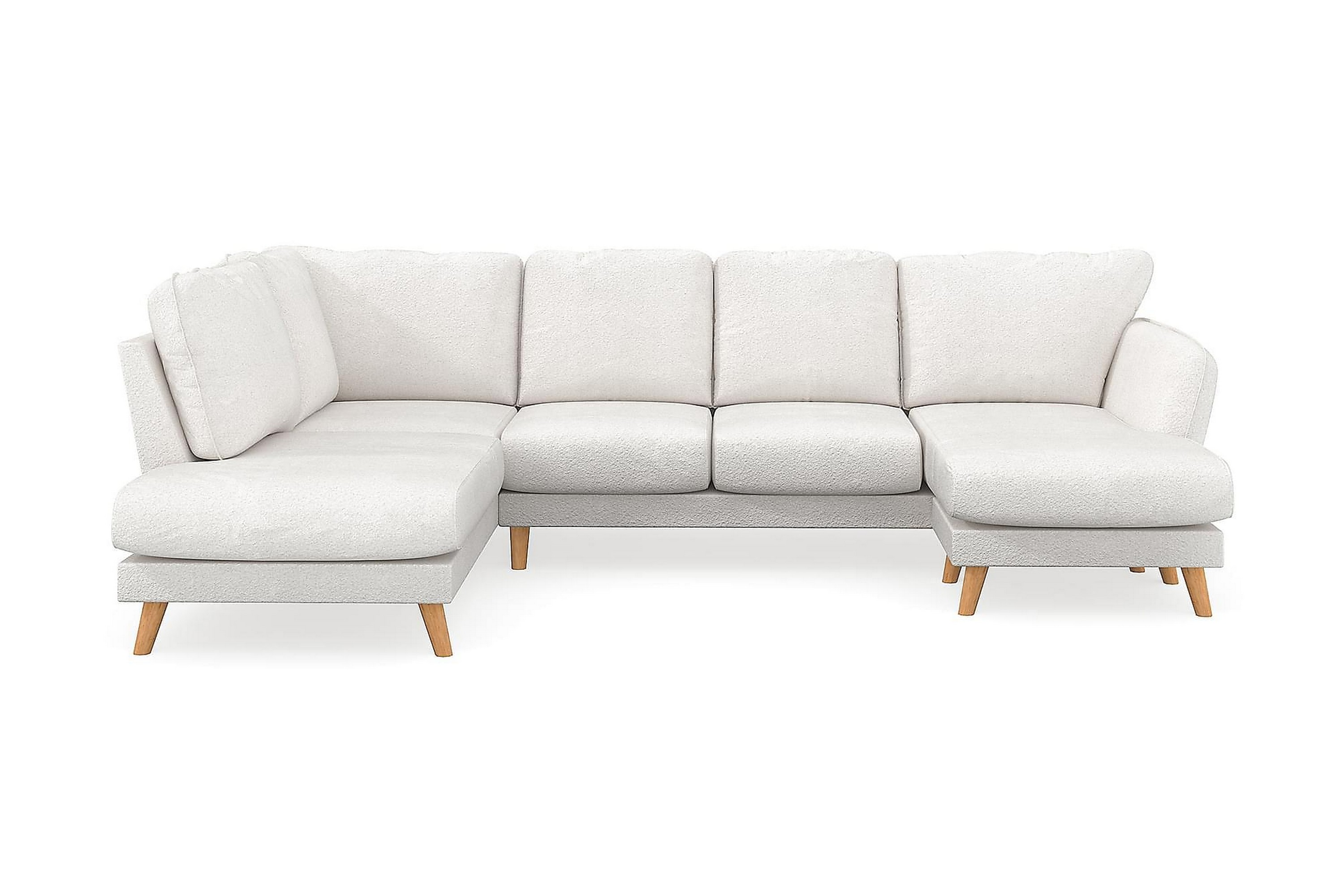 Trend Lyx 4-sits Högervänd U-formad Soffa med Divan och Schäslong i ...