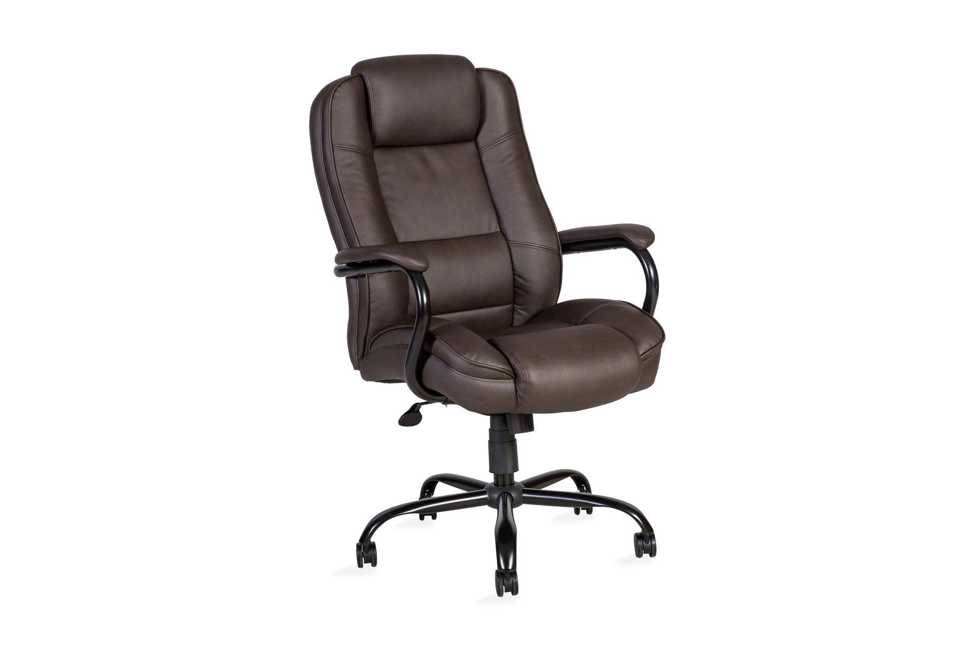 Kontorstol Elegant xxl 795x82xh113-1205 cm Brun - Kontorsstol ...