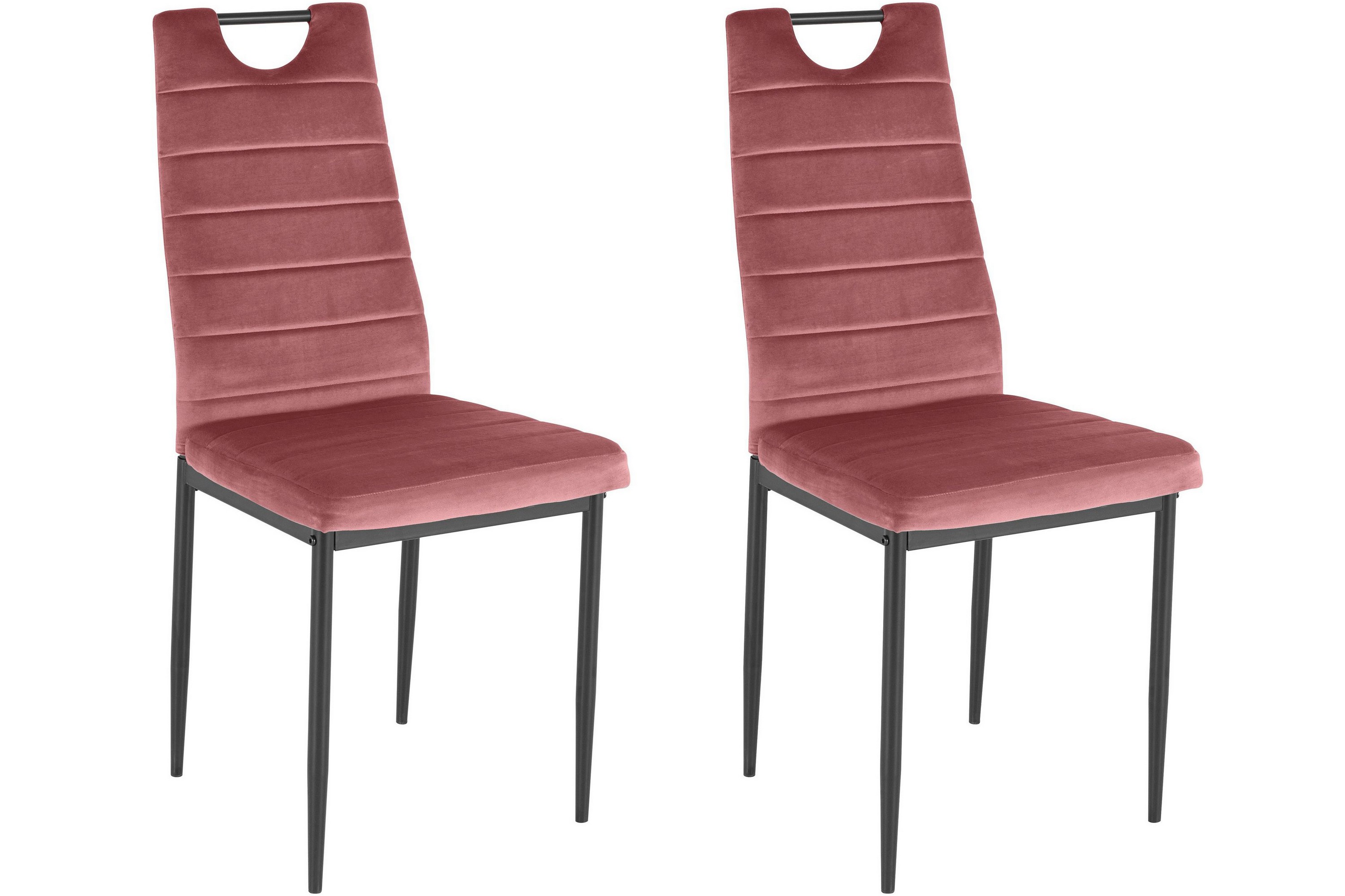 Olanta Matstol Sammet/Rosa - Möbler - Trademax