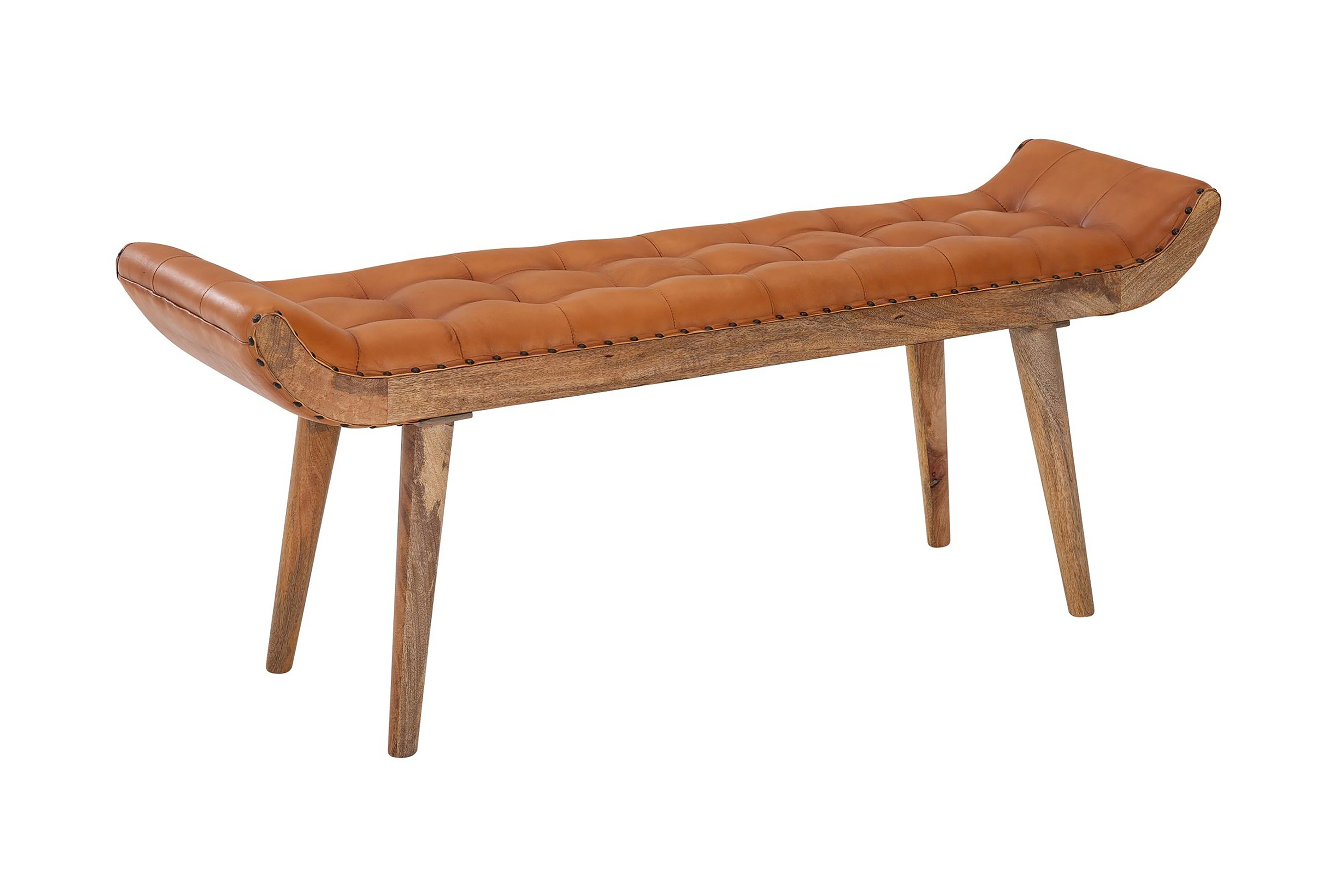 Wohnling Sittbänk Kolanda 125 cm Brun - Möbler | Chilli