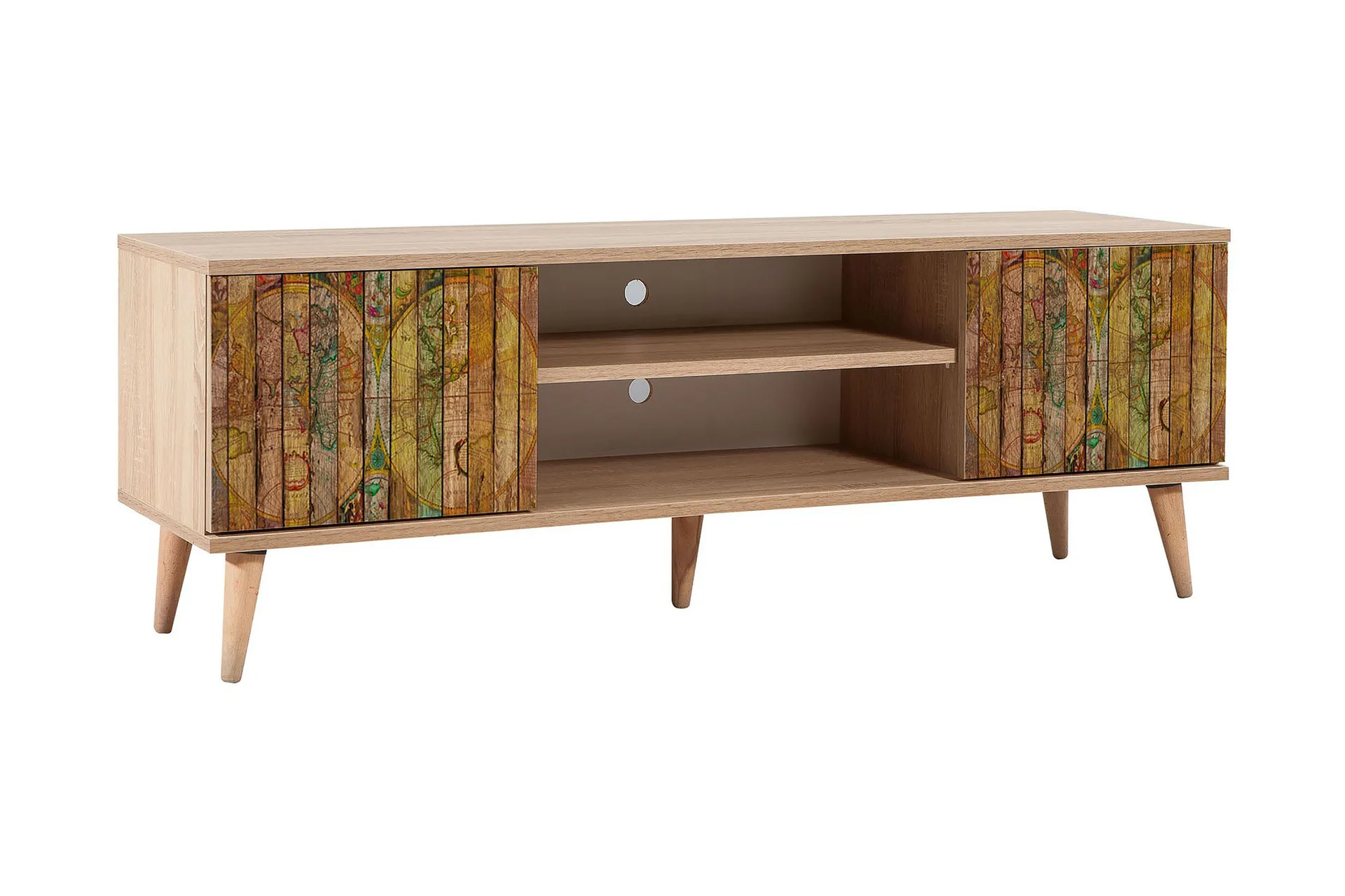 Brokind TV-Benk 140 cm Brun - Møbler - Trademax