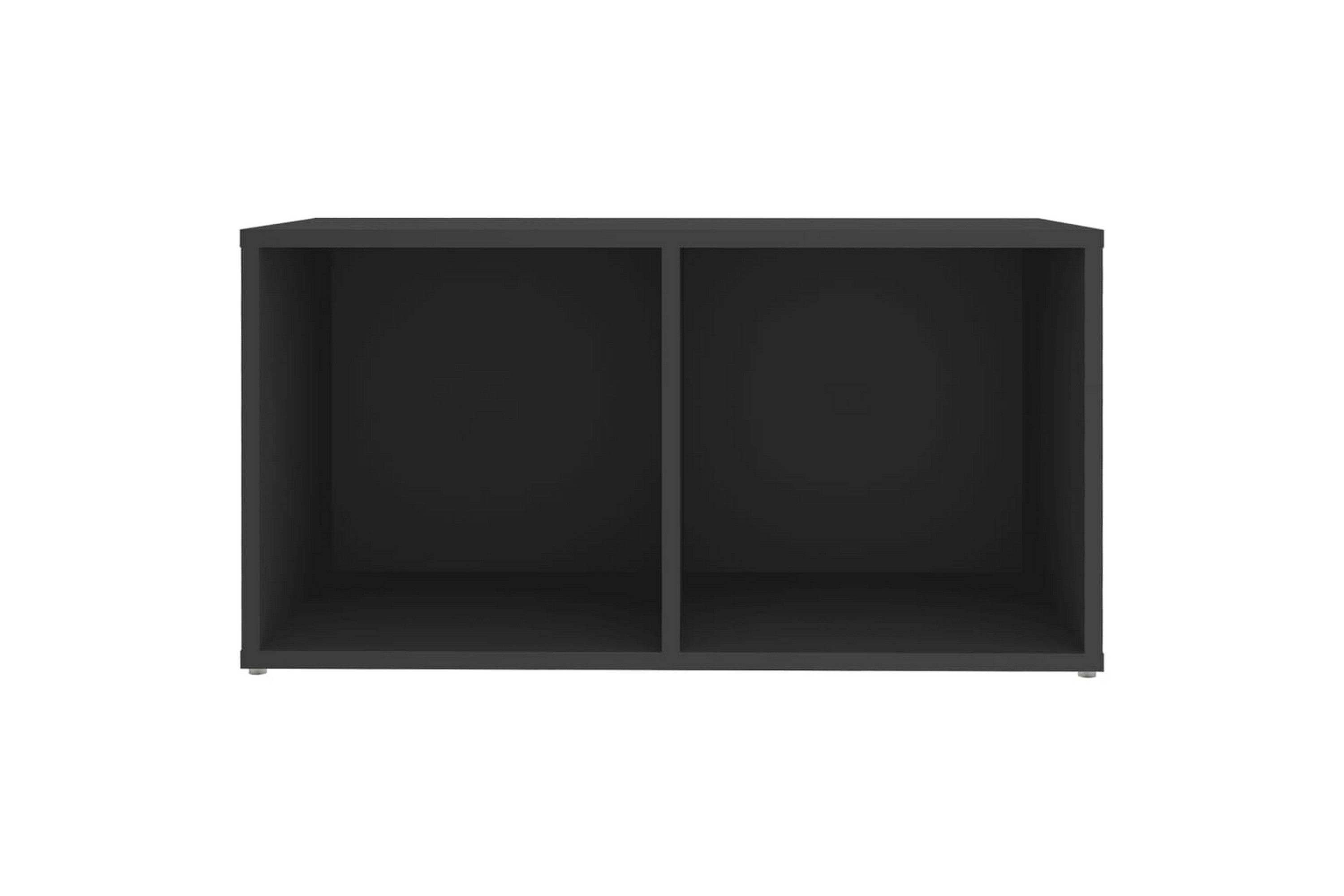Be Basic TV-benk grå 72x35x36,5 cm sponplate Grå - Møbler - Black ...