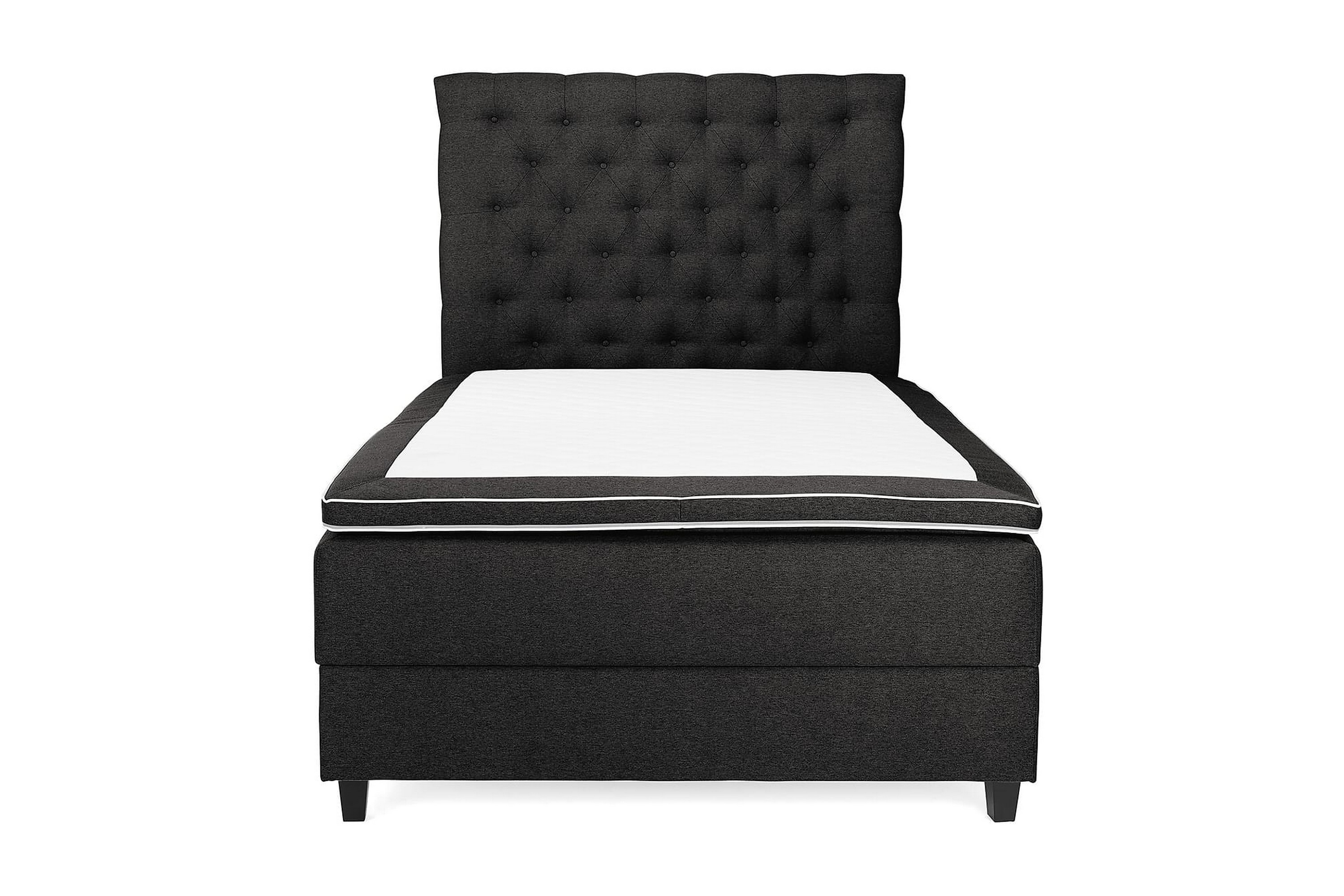 Berg & Strand Royal Box Bed 140x200 Mørkegrå - Møbler | Trademax