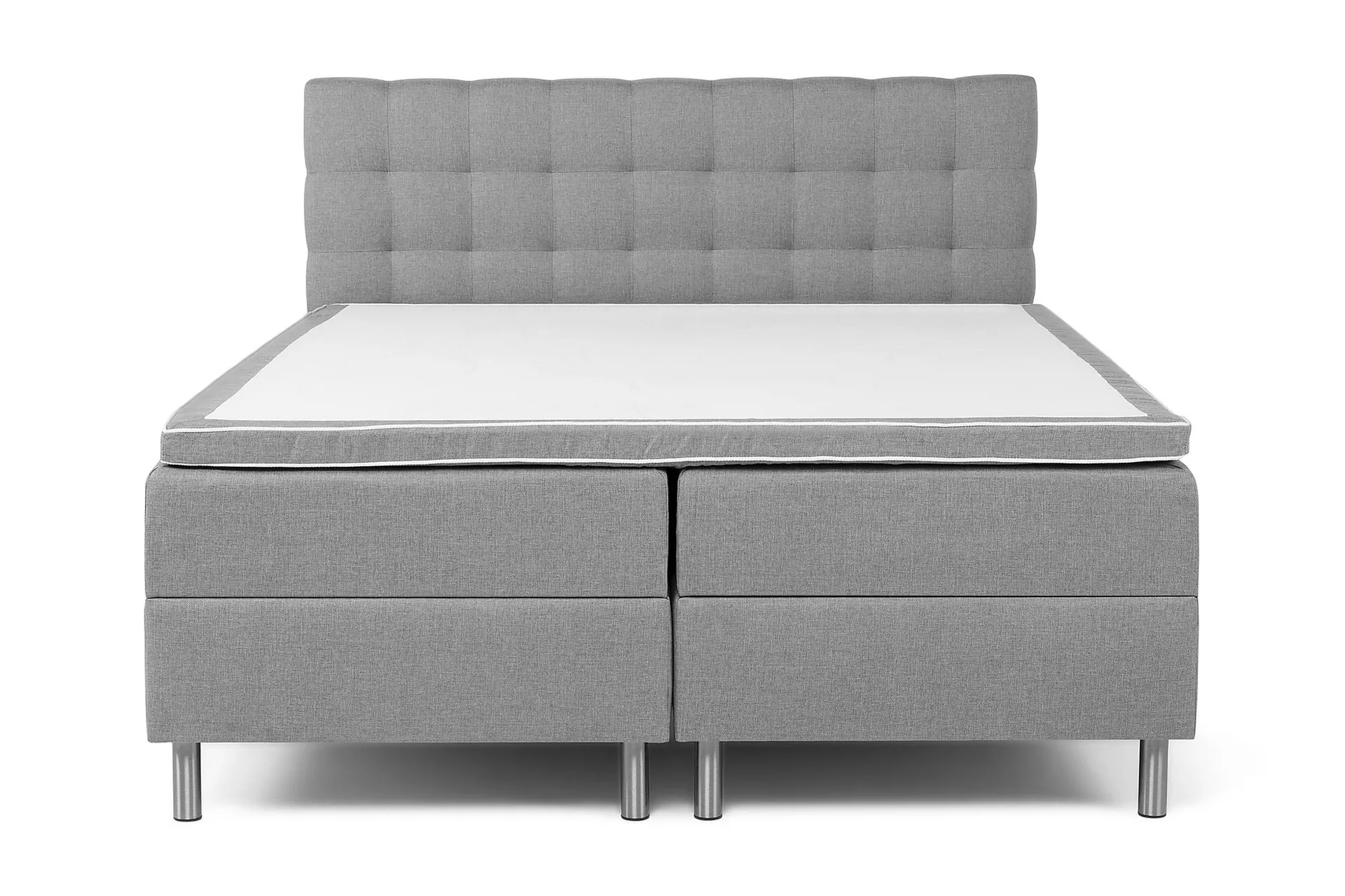 Cloud47 Seng med Oppbevaring Suset 180x200 Lysegrå - Møbler - Chilli