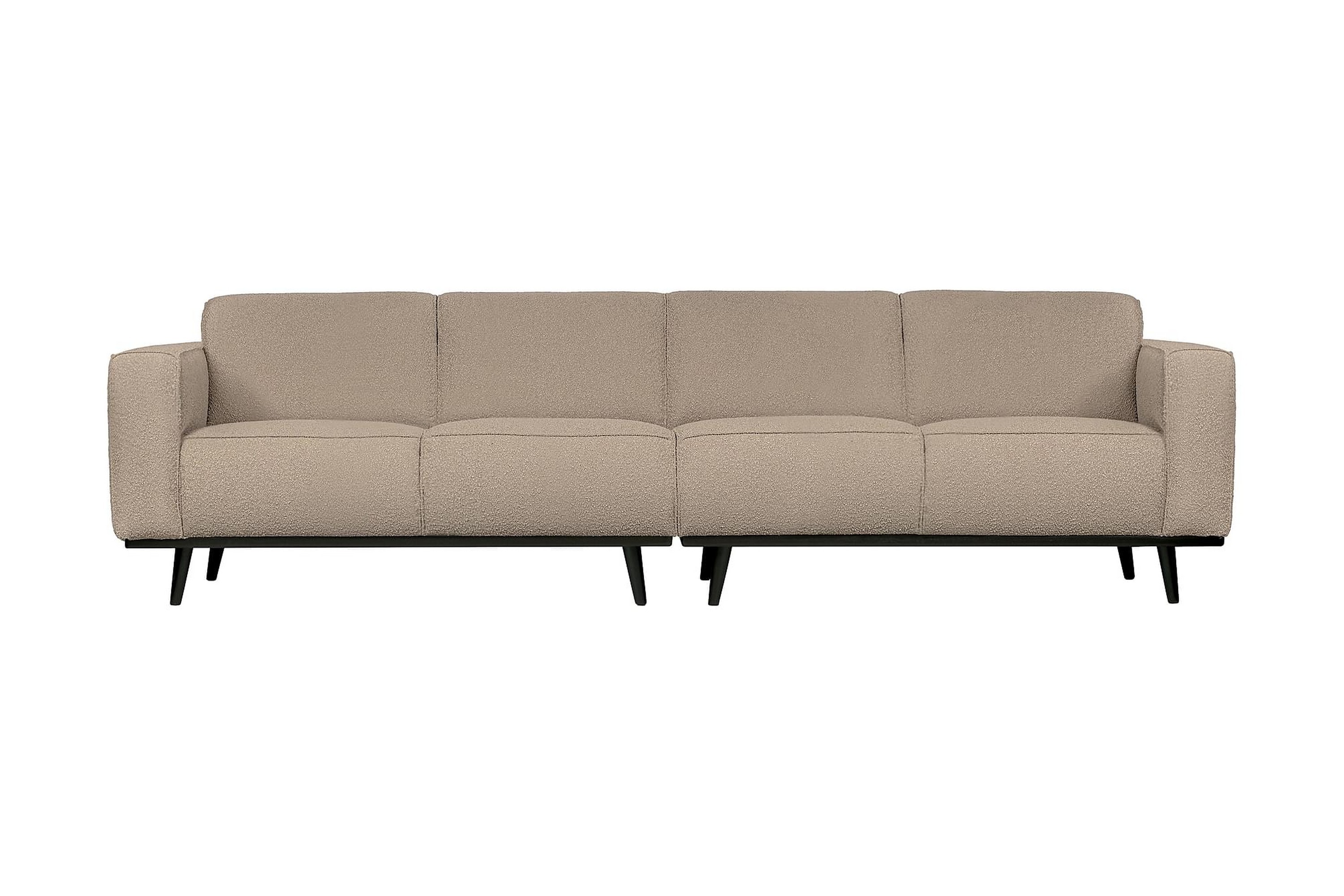Statement 4-seters Sofa Beige - Møbler - Trademax