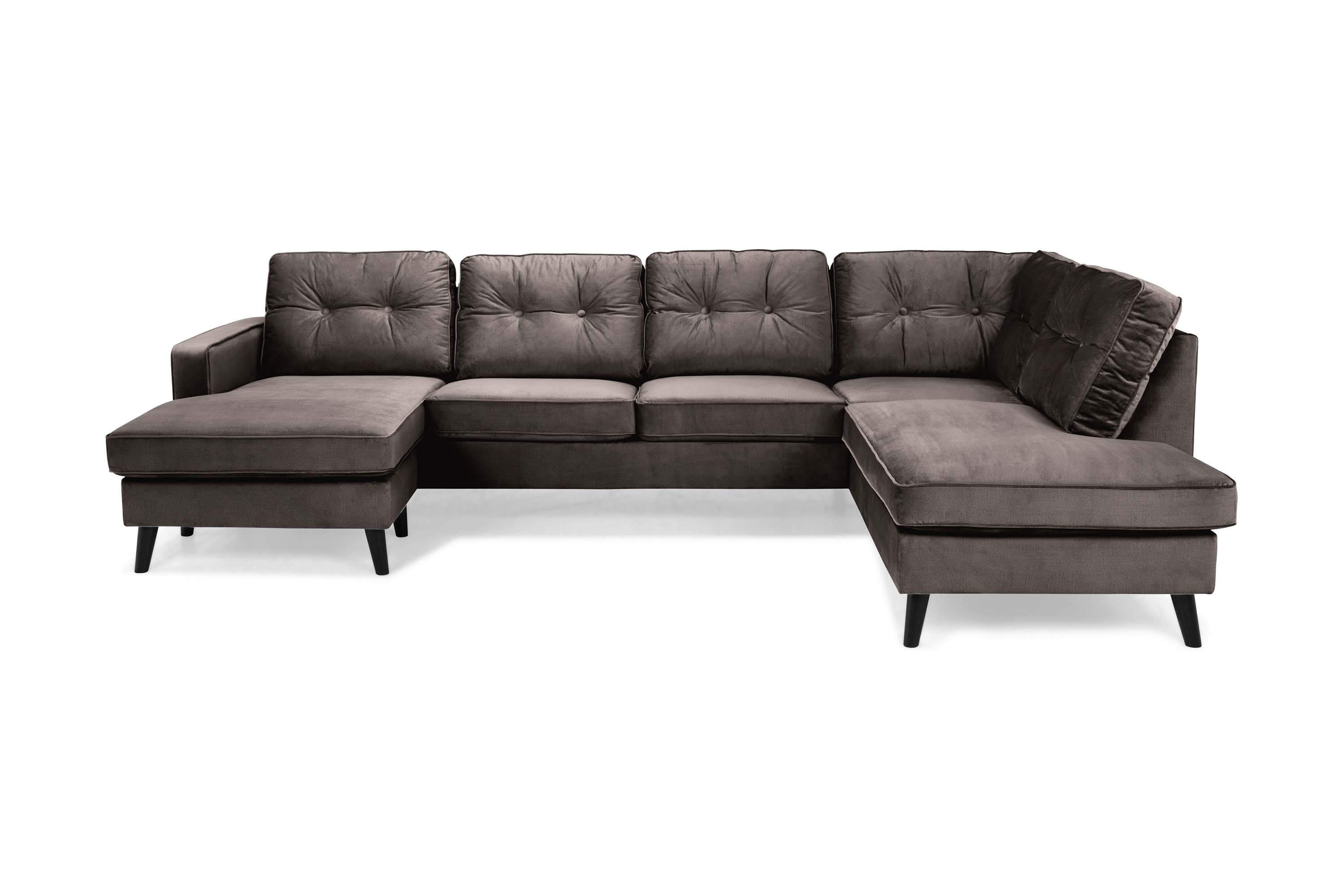 Scandinavian Choice Monroe 4-seters Høyrevendt U-formet Sofa med Divan ...
