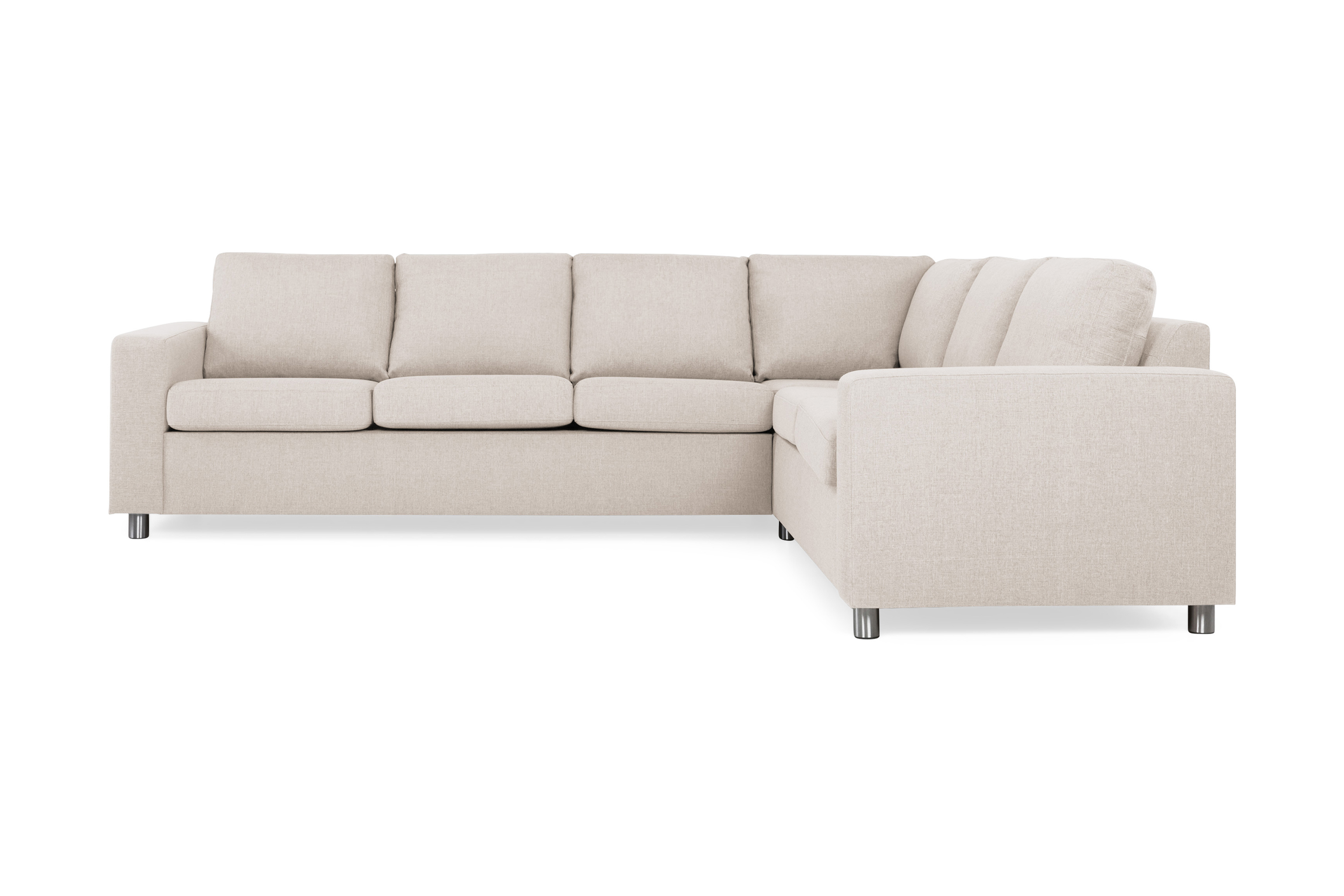 Crazy Hjørnesofa Stor Vendbar Beige - Møbler | Trademax
