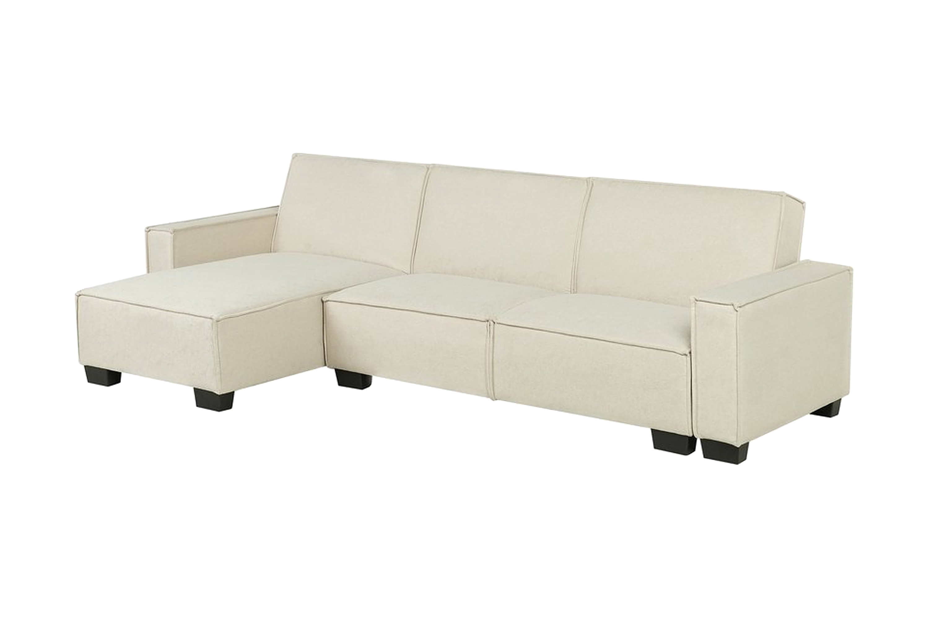 Neck nead Hjørnesovesofa højre Beige - Møbler | Trademax