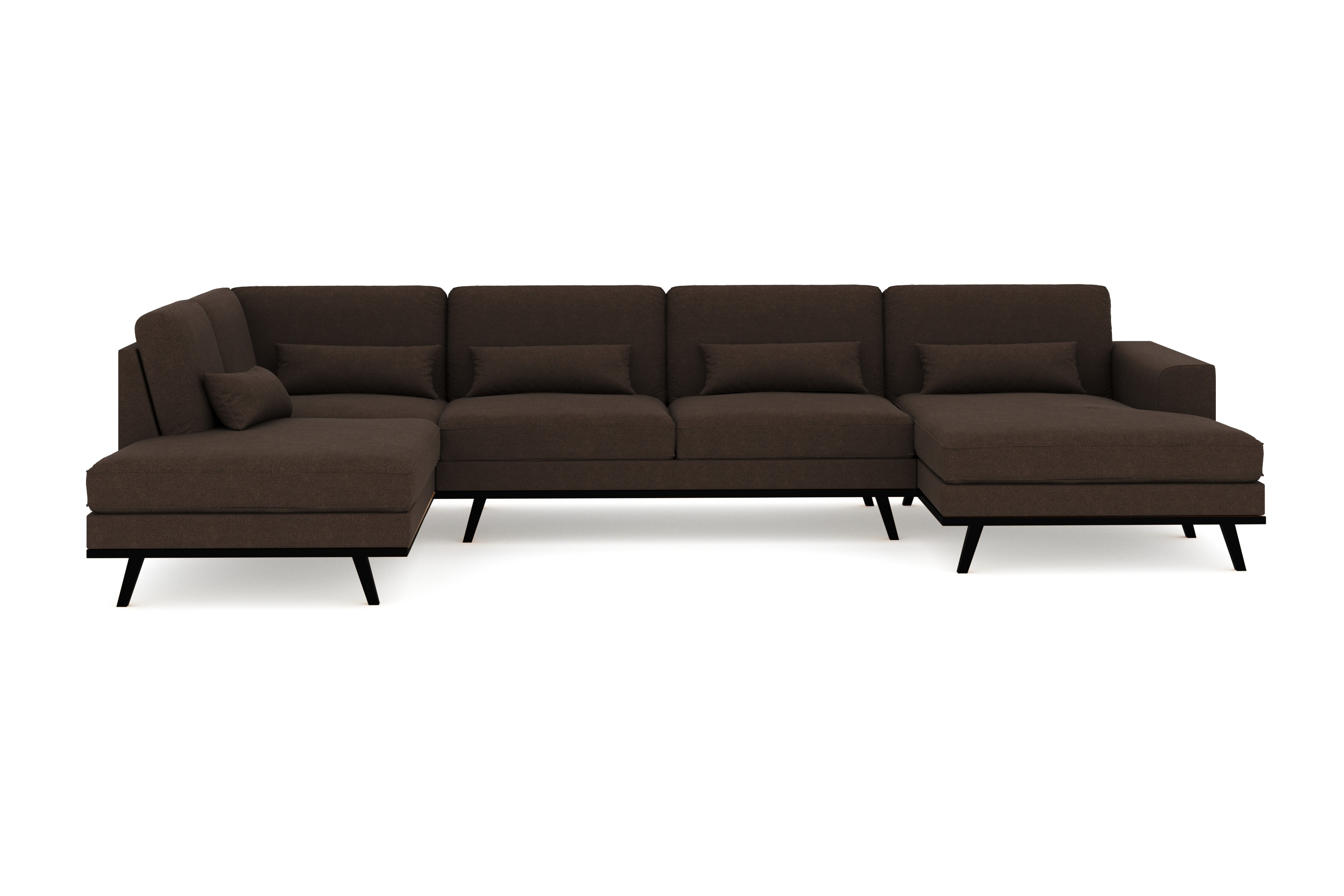 Scandinavian Choice Copenhagen 5-personers Venstrevendt U-formet Sofa ...