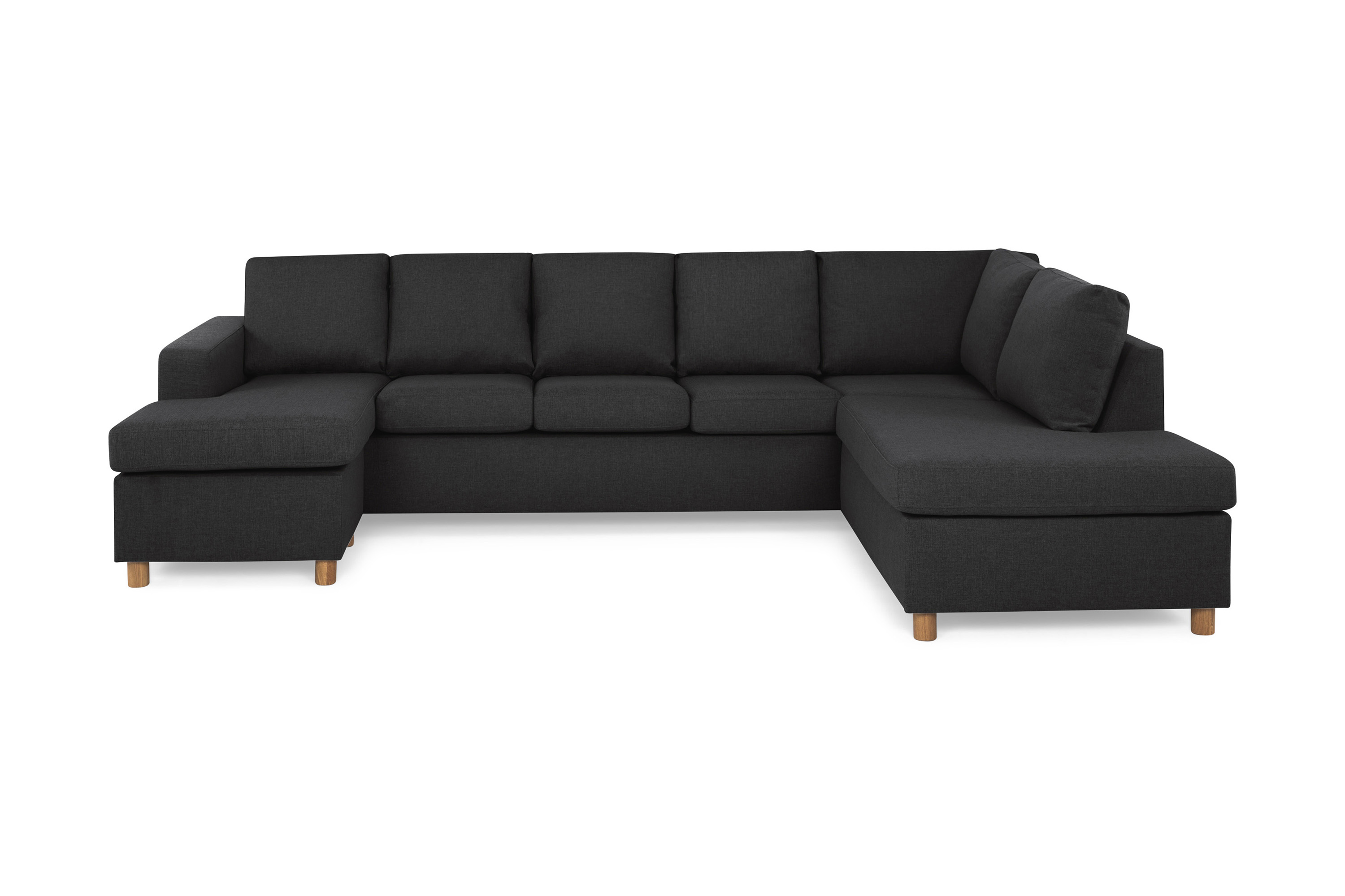 Basic Home Crazy 5-personers Højrevendt U-formet X-Large Sofa med ...