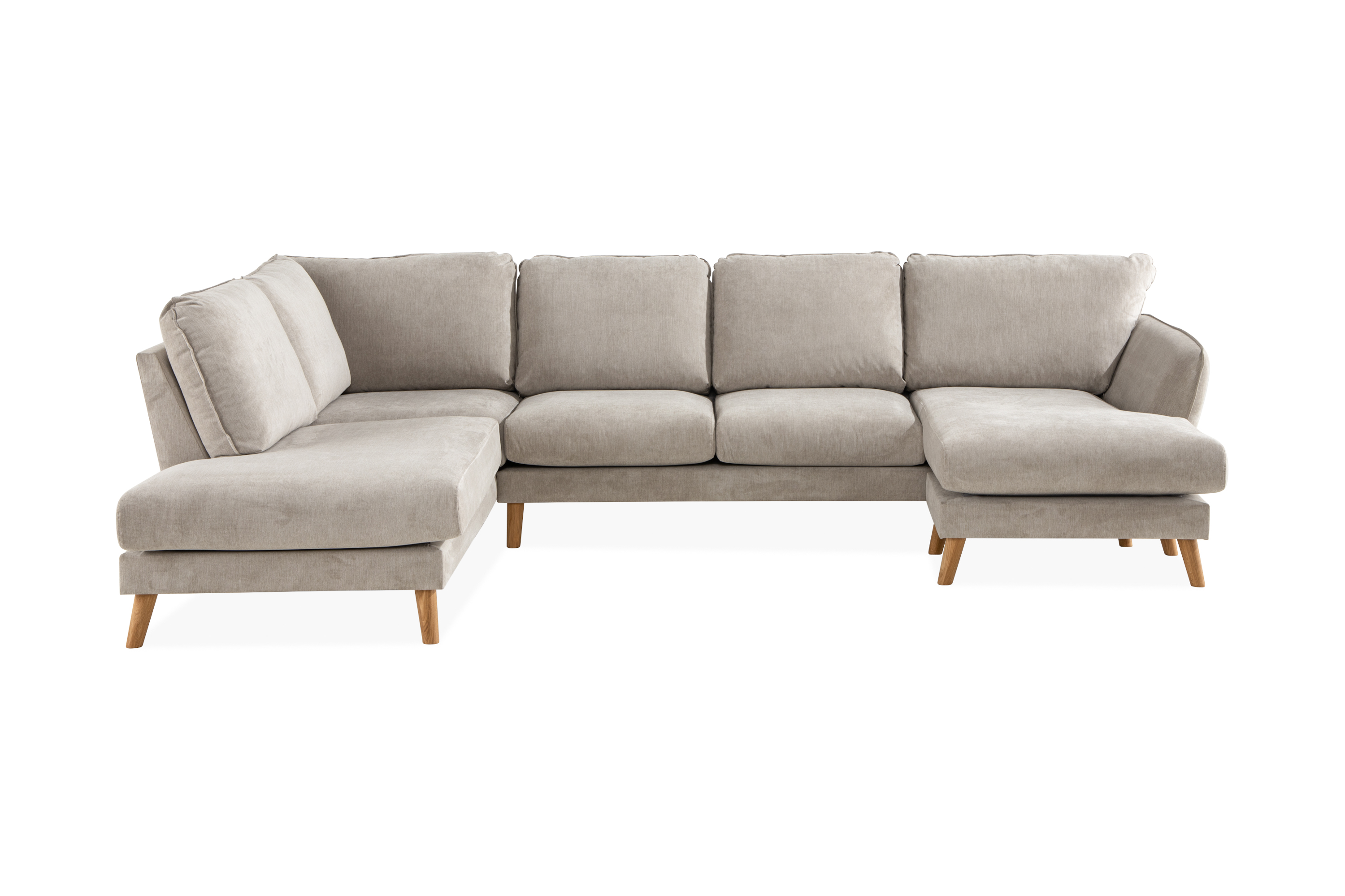 Trend Lyx 4-personers Venstrevendt U-formet Sofa med Divan og ...