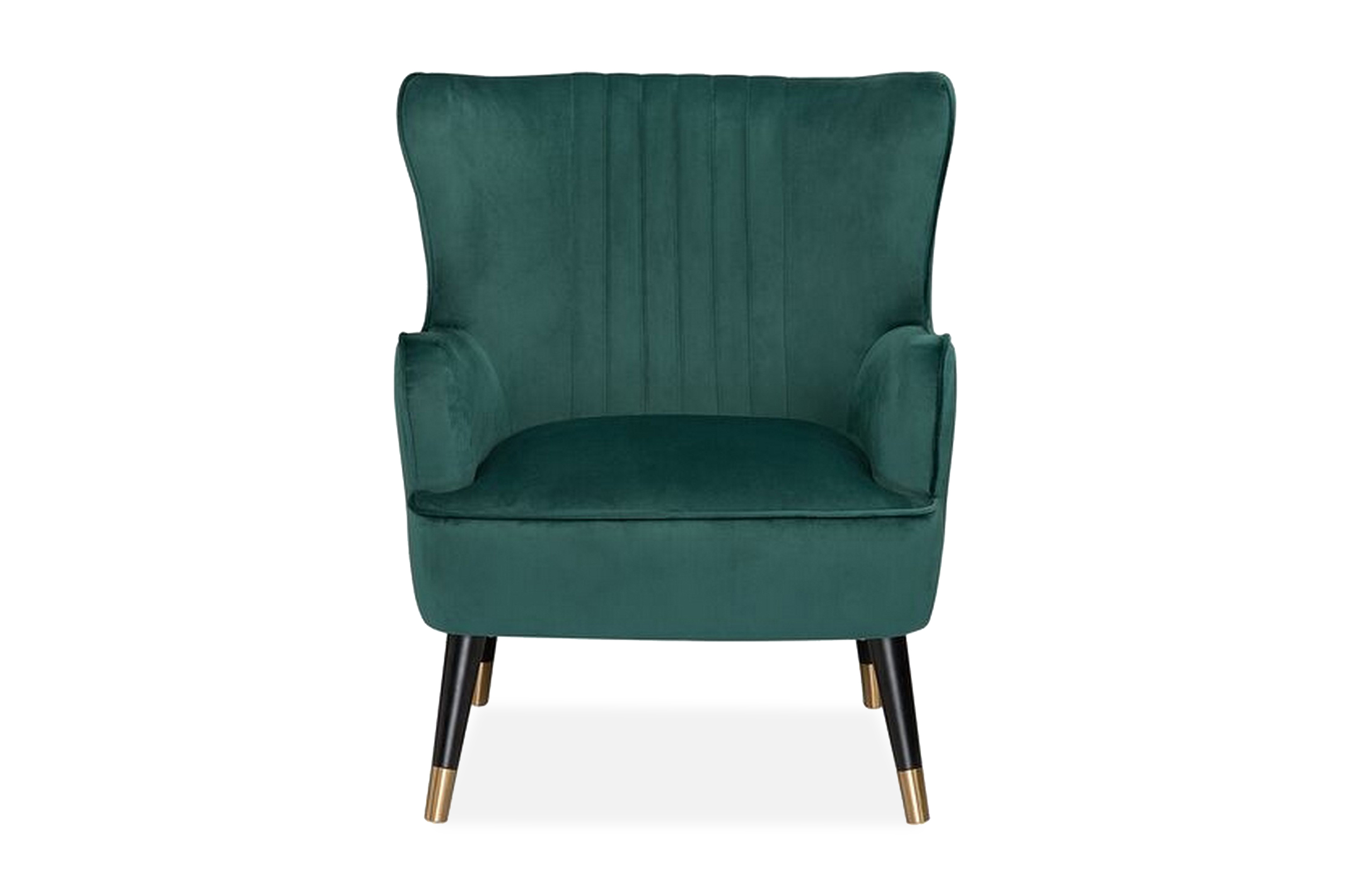 Jermeka lænestol velour Grøn - Møbler | Trademax