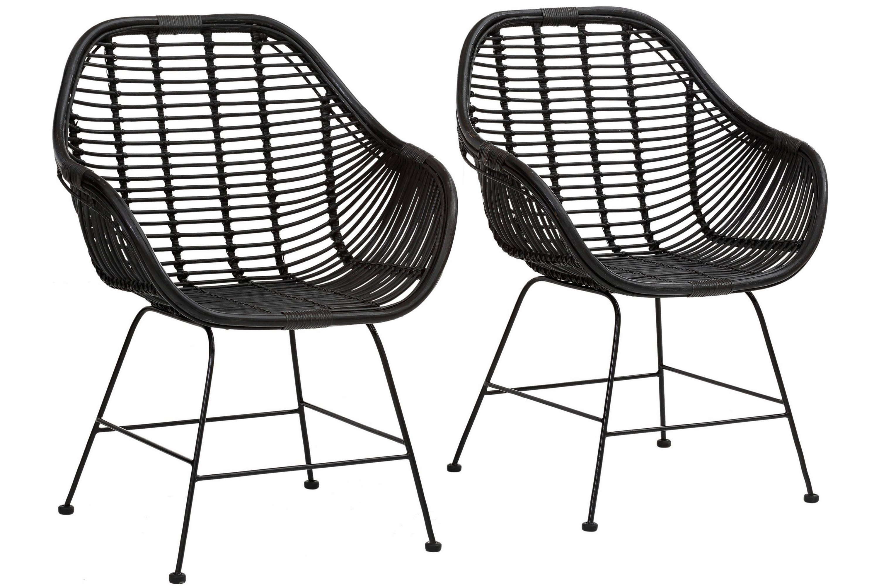 Krampa Armstol Sort - Møbler | Trademax