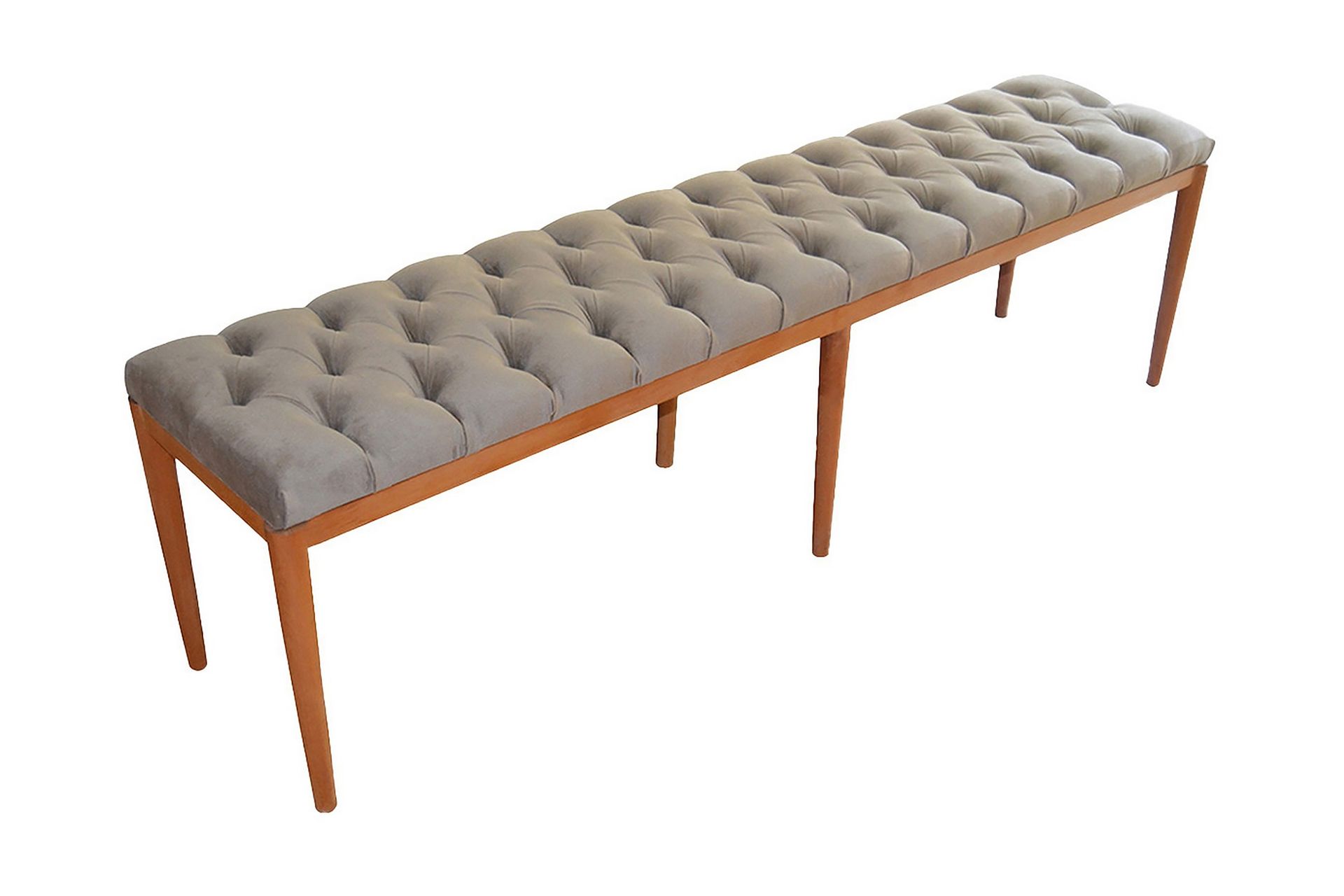 Myken Sittebenk 120 cm Grå/Natur/Lysebrun - Møbler - Black Friday ...