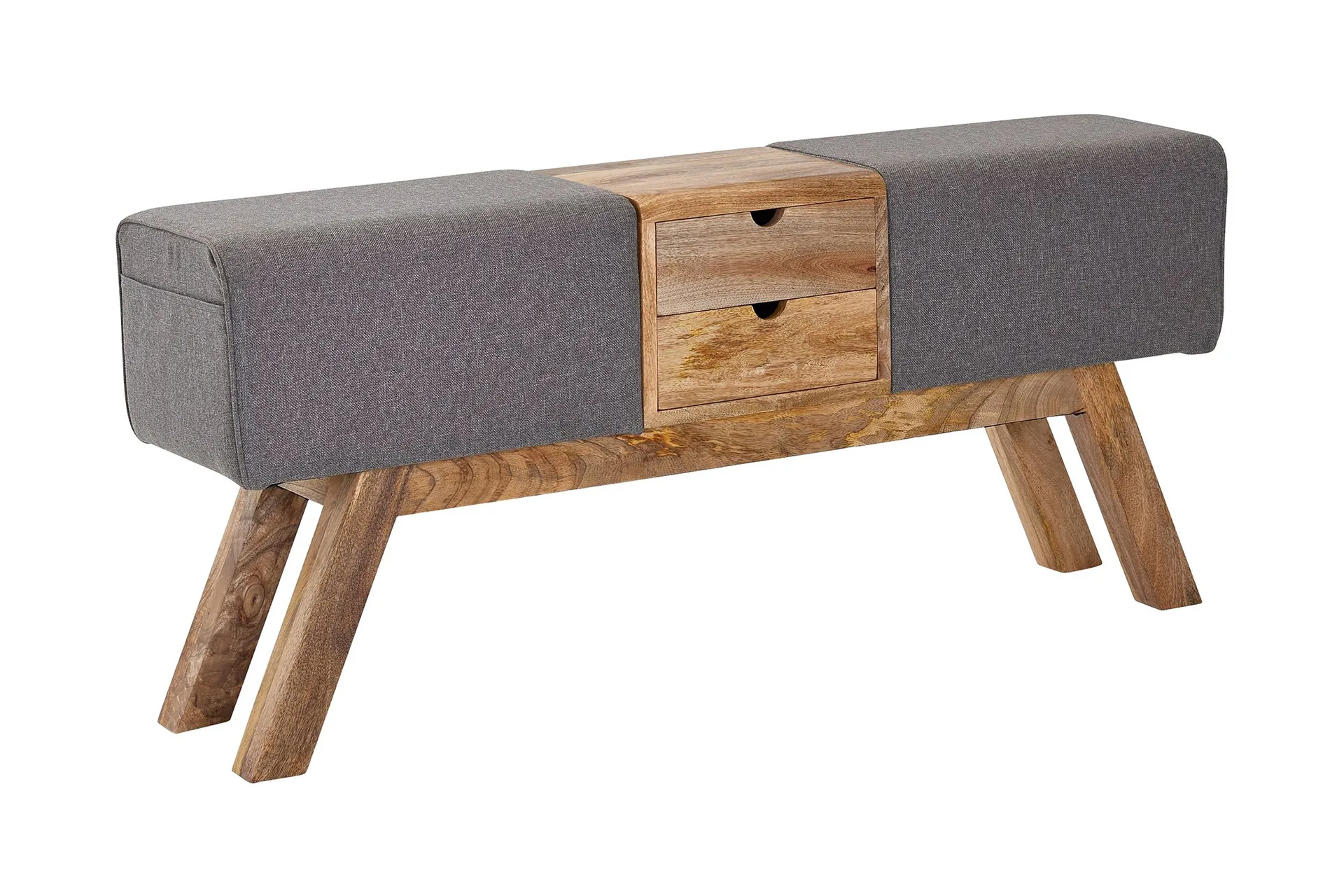 Wohnling Tultered Sittebenk 120 cm Brun - Møbler - Trademax