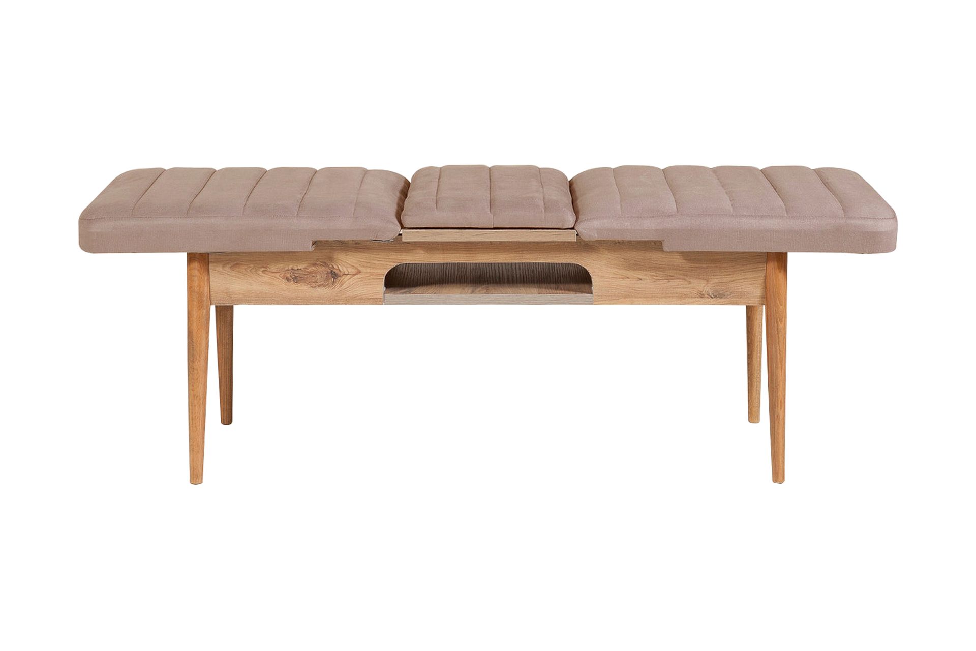 Valsot Sittebenk 110 cm Natur - Møbler - Trademax