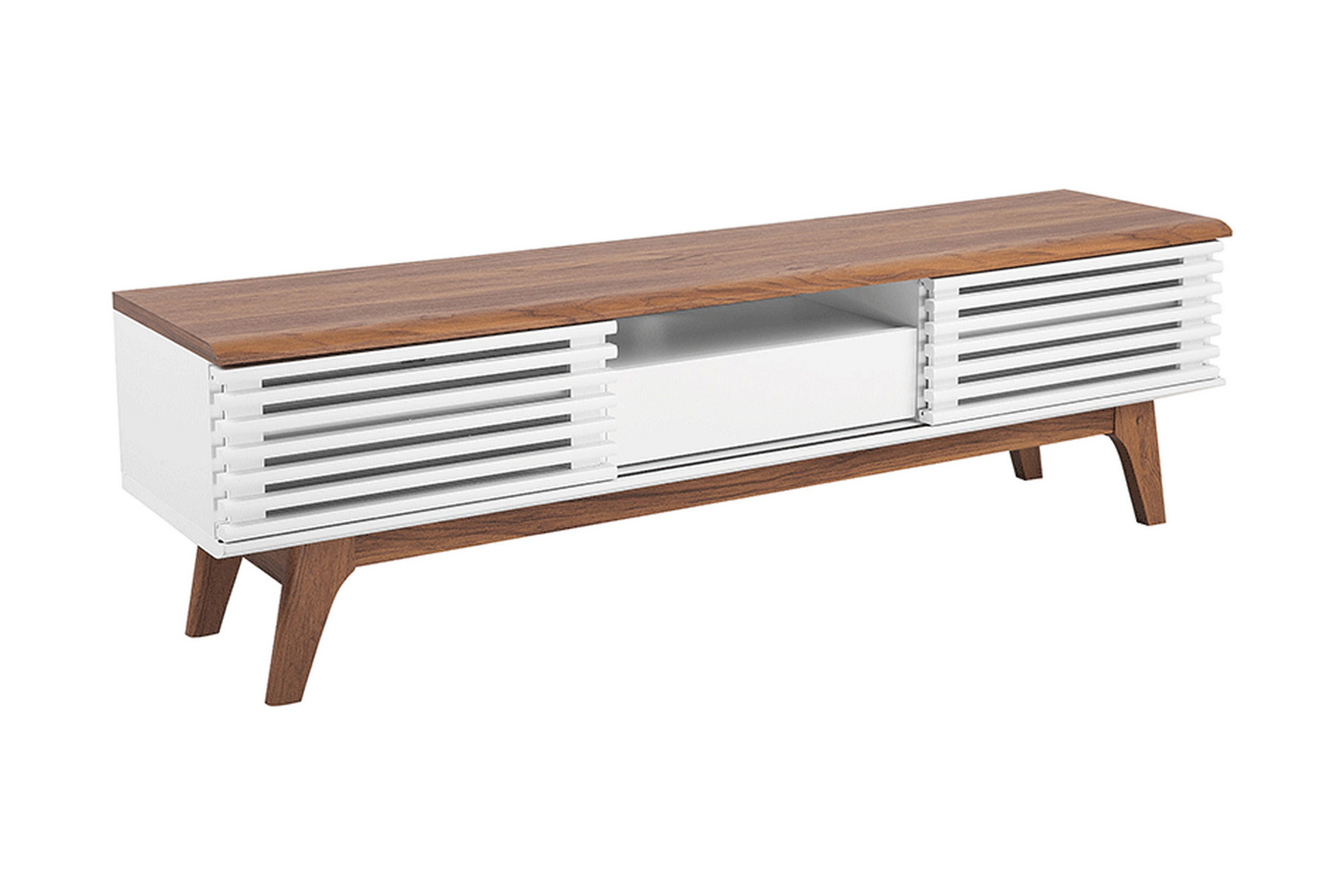 Detroit TV-bænk 35 x 149 cm Træ/natur - Møbler | Trademax