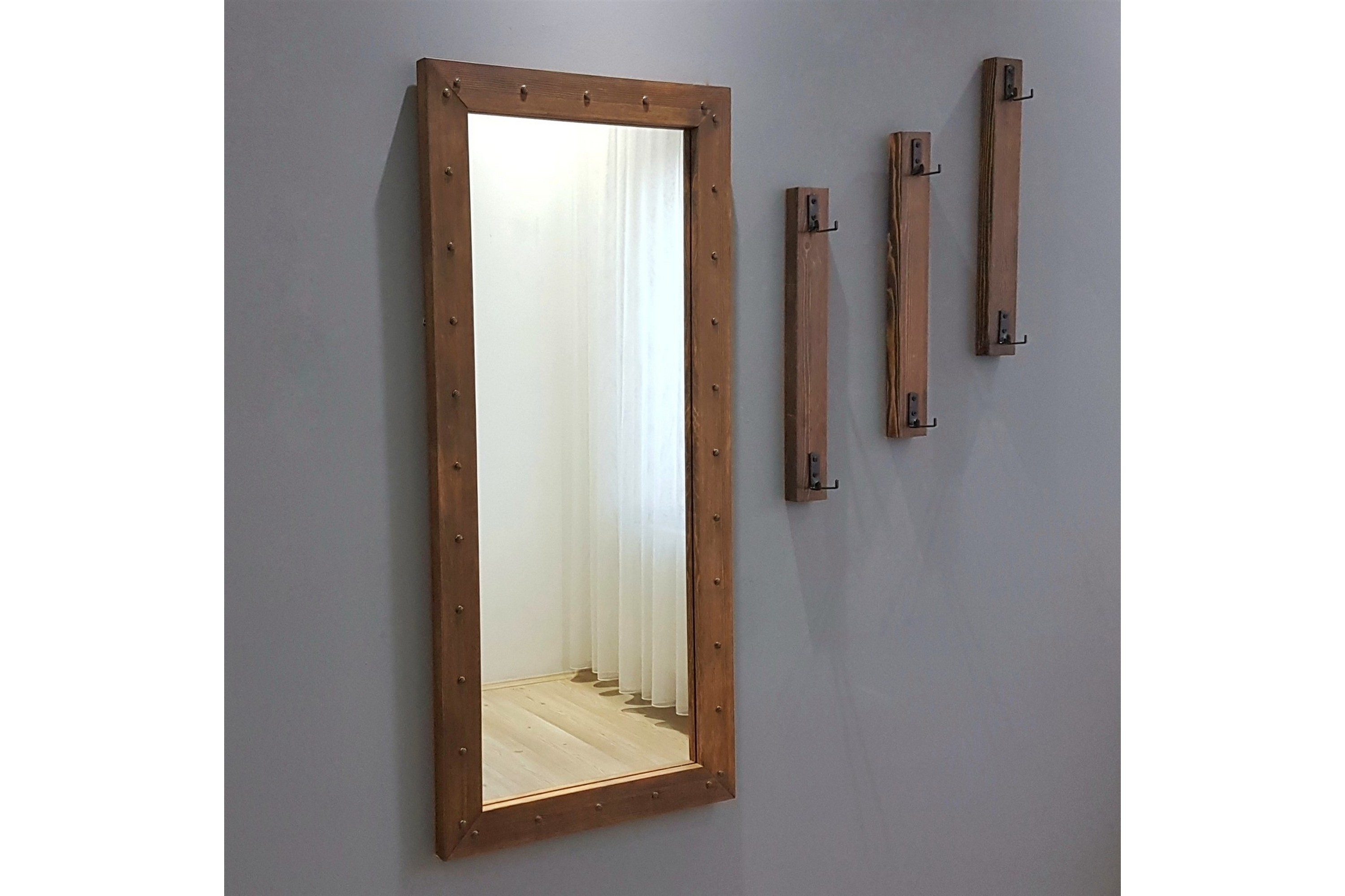 TERIS Hallmöbel 110 cm Valnöt - Möbler - Furniturebox