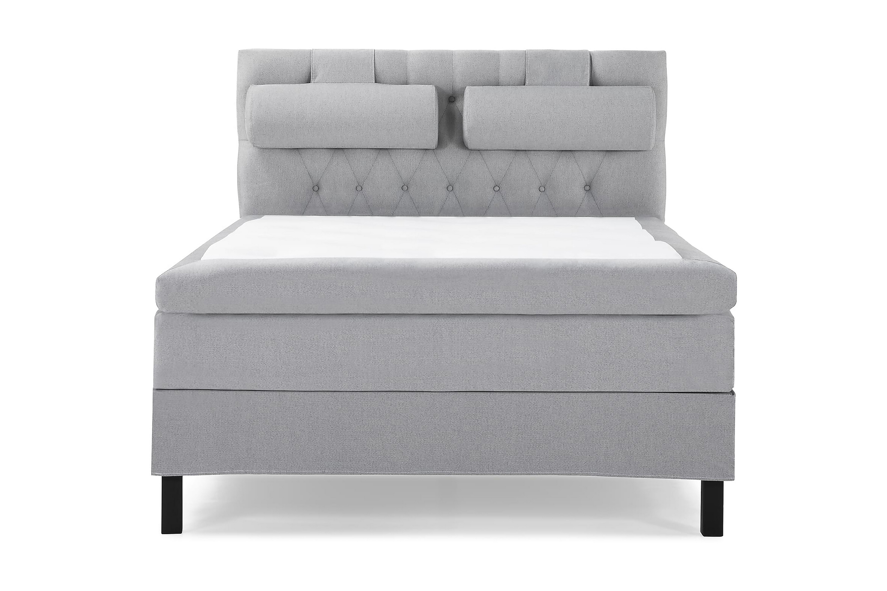 HAPPY 140 Kontinentalsängspaket Grå - Möbler - Furniturebox