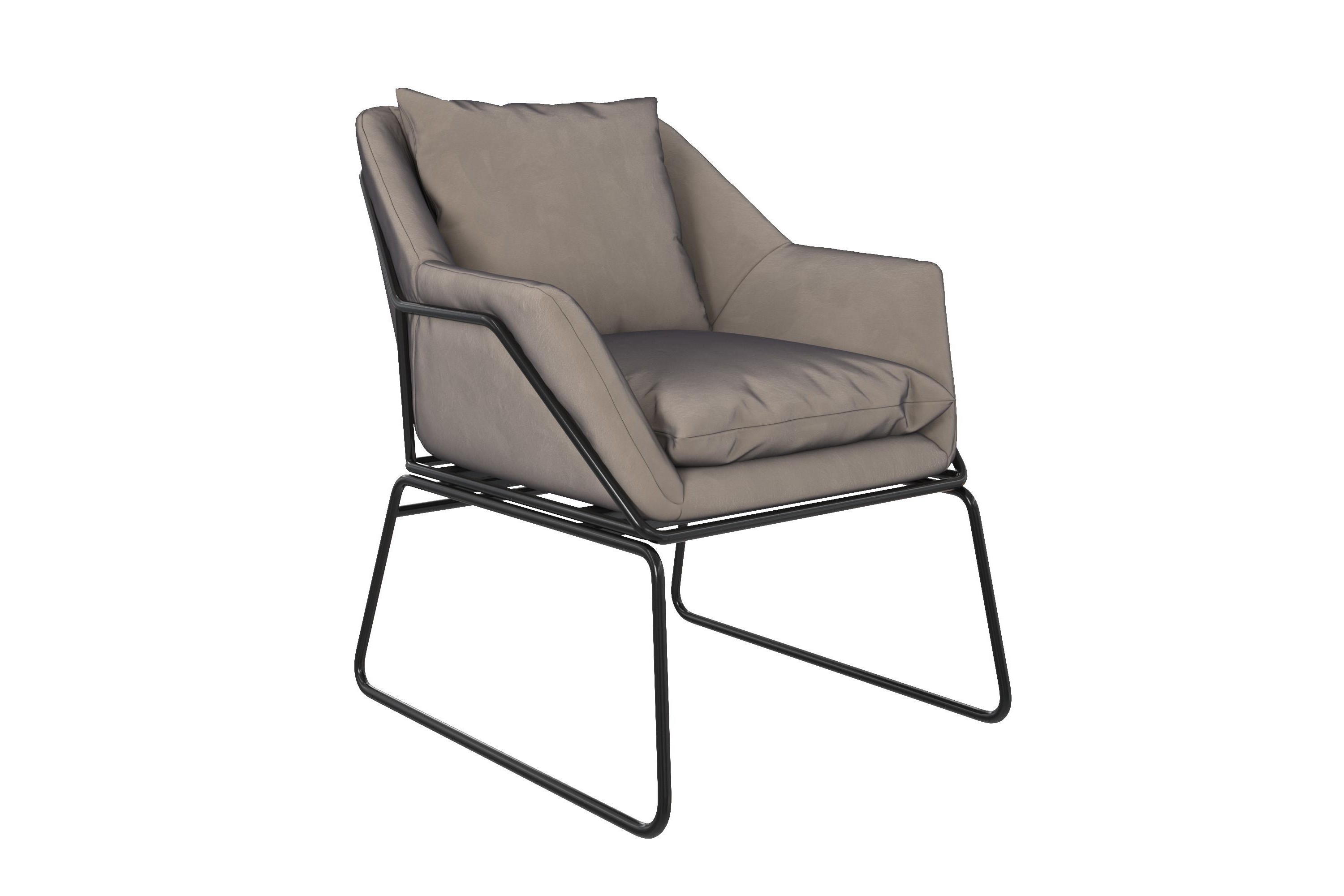 POCAHO Fåtölj Grå - Möbler - Furniturebox