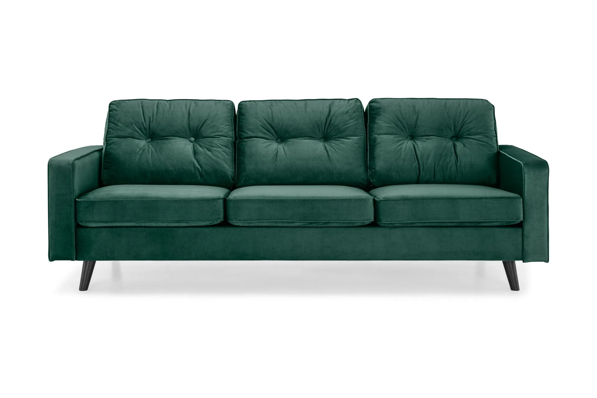 Monroe 4-sits Sammetssoffa - Möbler - Furniturebox