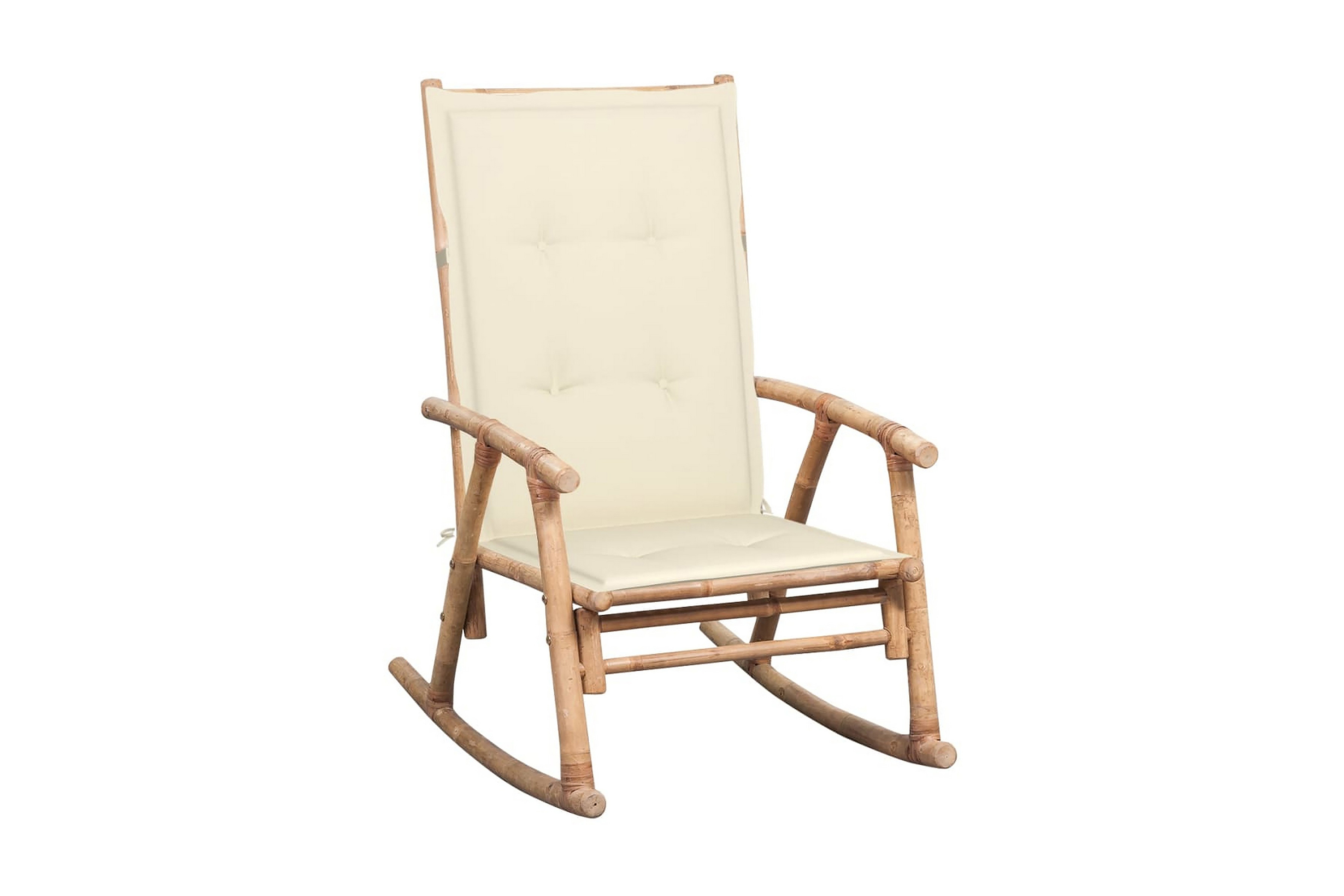 Gungstol med dyna bambu - Möbler - Furniturebox