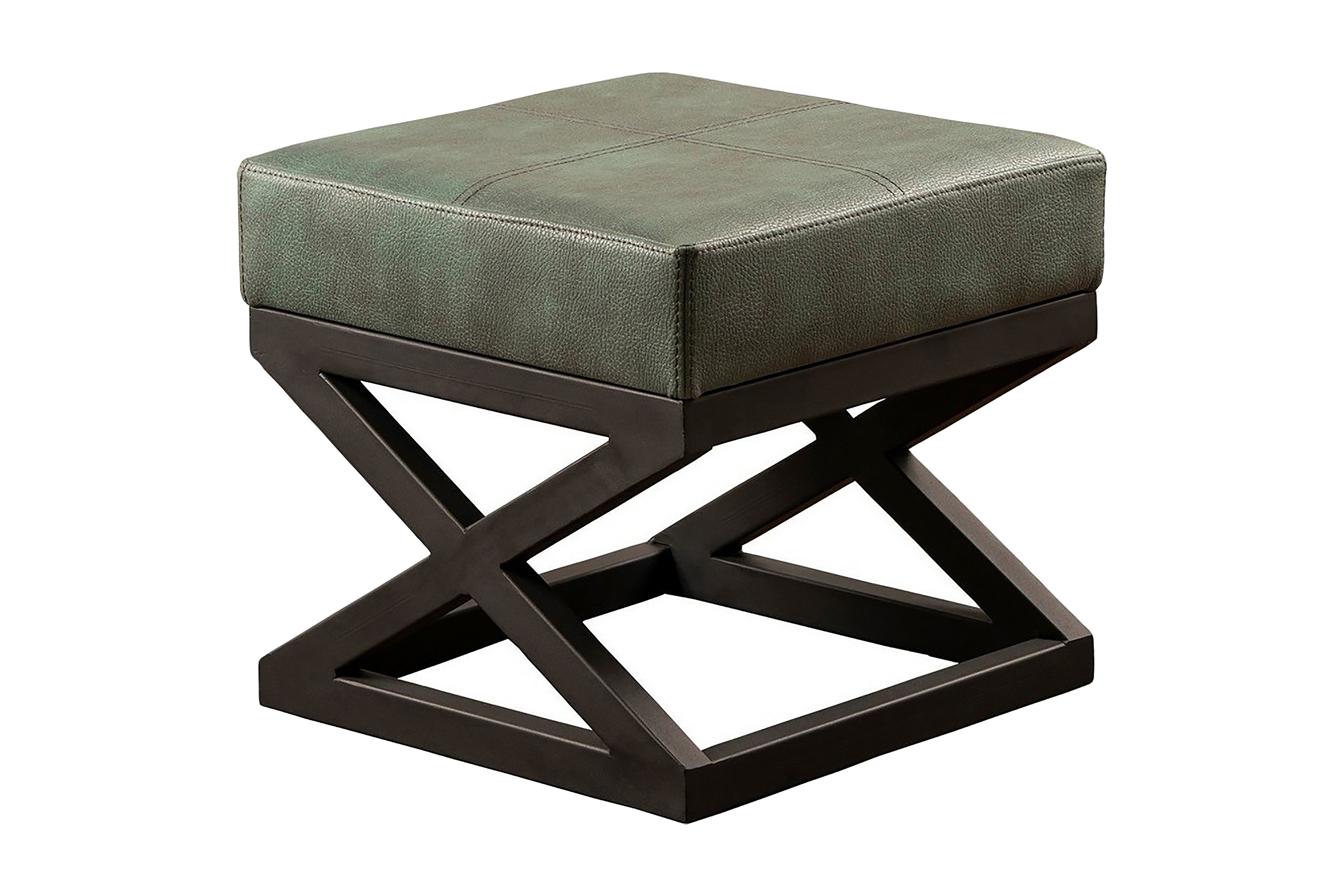 CEROVA Sittpall Grön/Svart - Möbler - Furniturebox