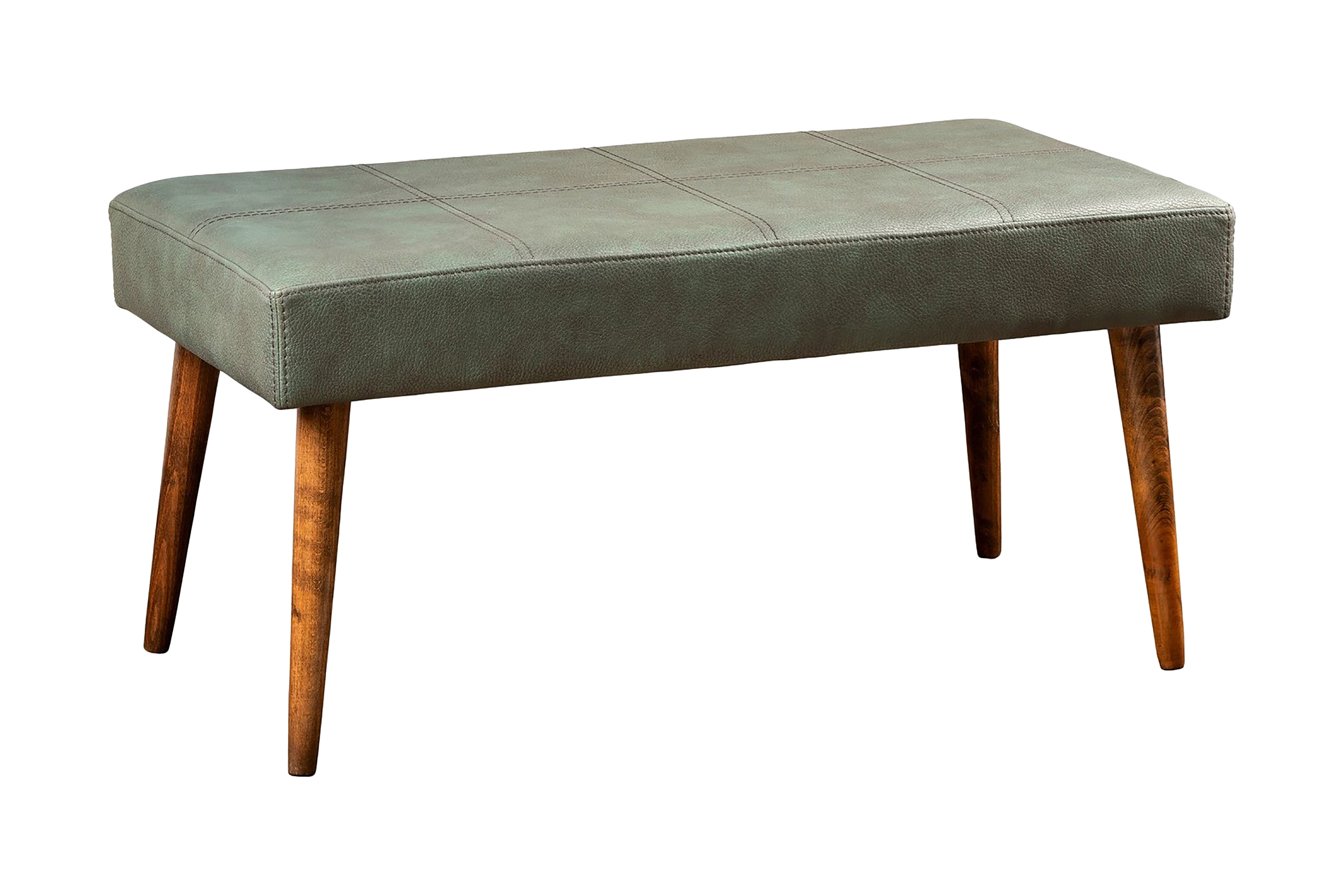 SYNYAK Sittpall Grön/Natur - Möbler - Furniturebox