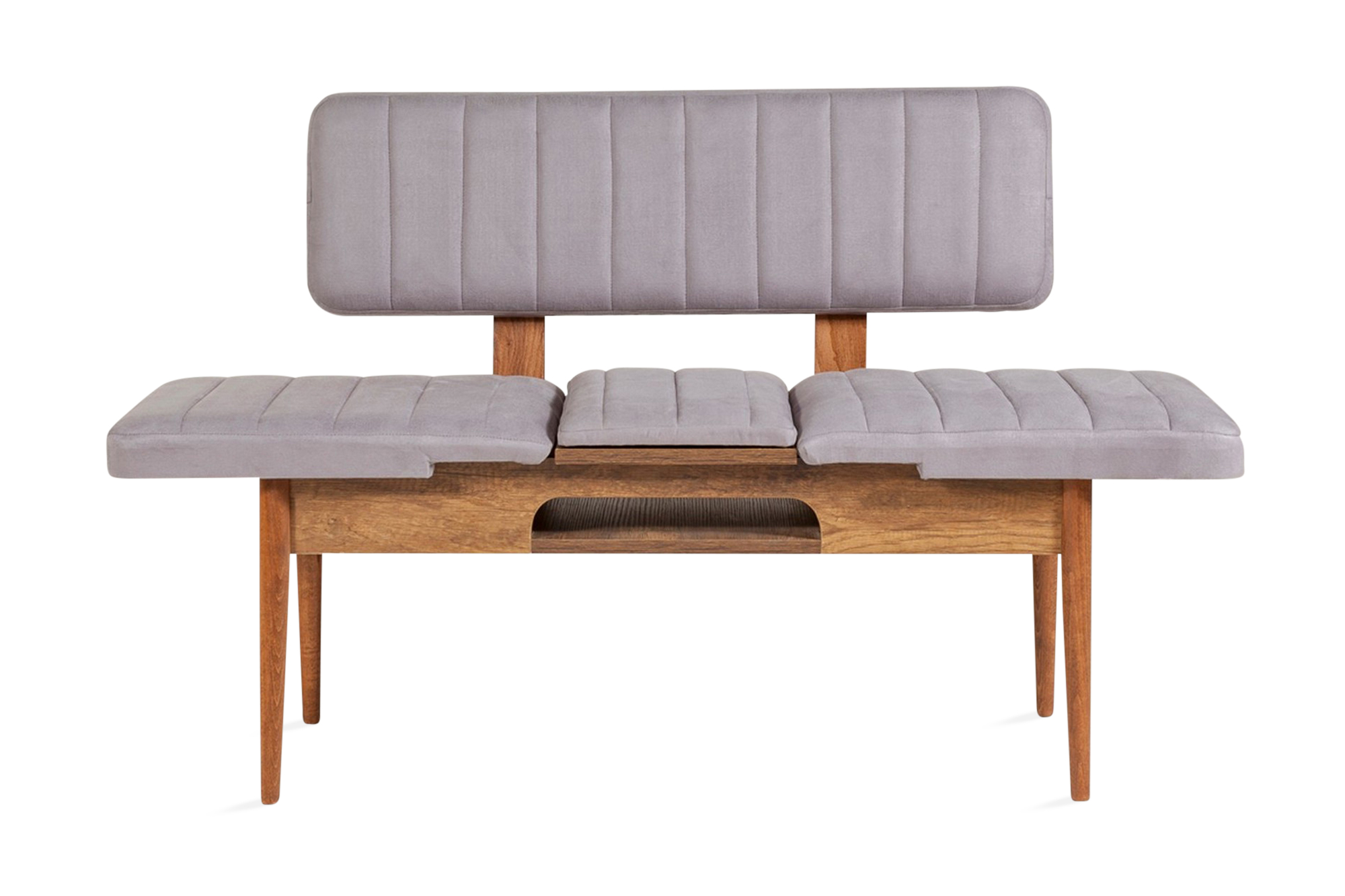 ZEDRICK Bänk 85 cm Valnöt - Möbler - Furniturebox