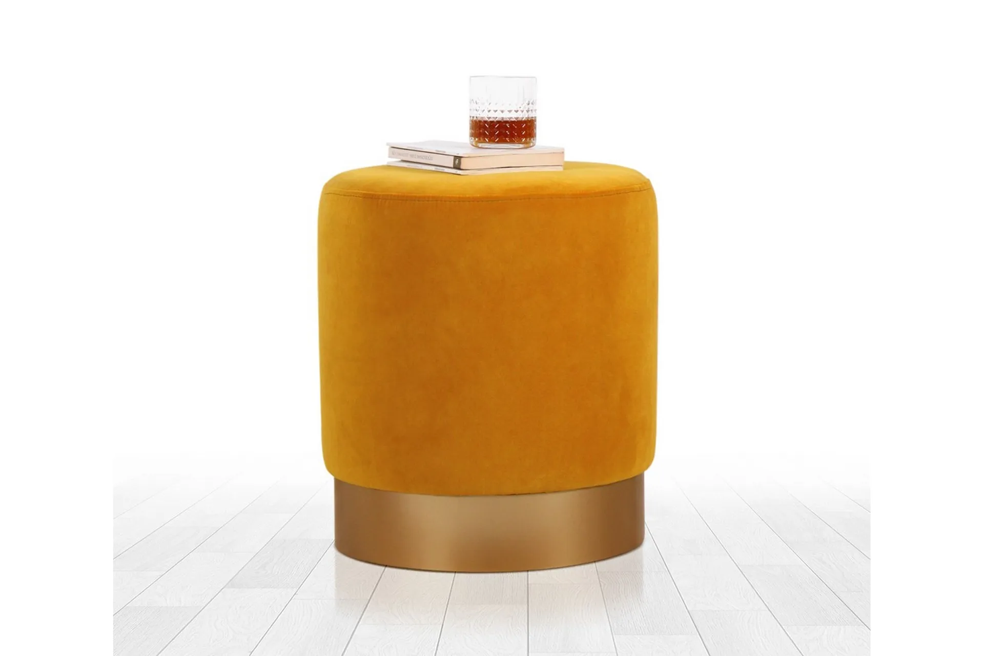 Felixtown Sittpuff 40 cm Senapsgul - Möbler - Furniturebox