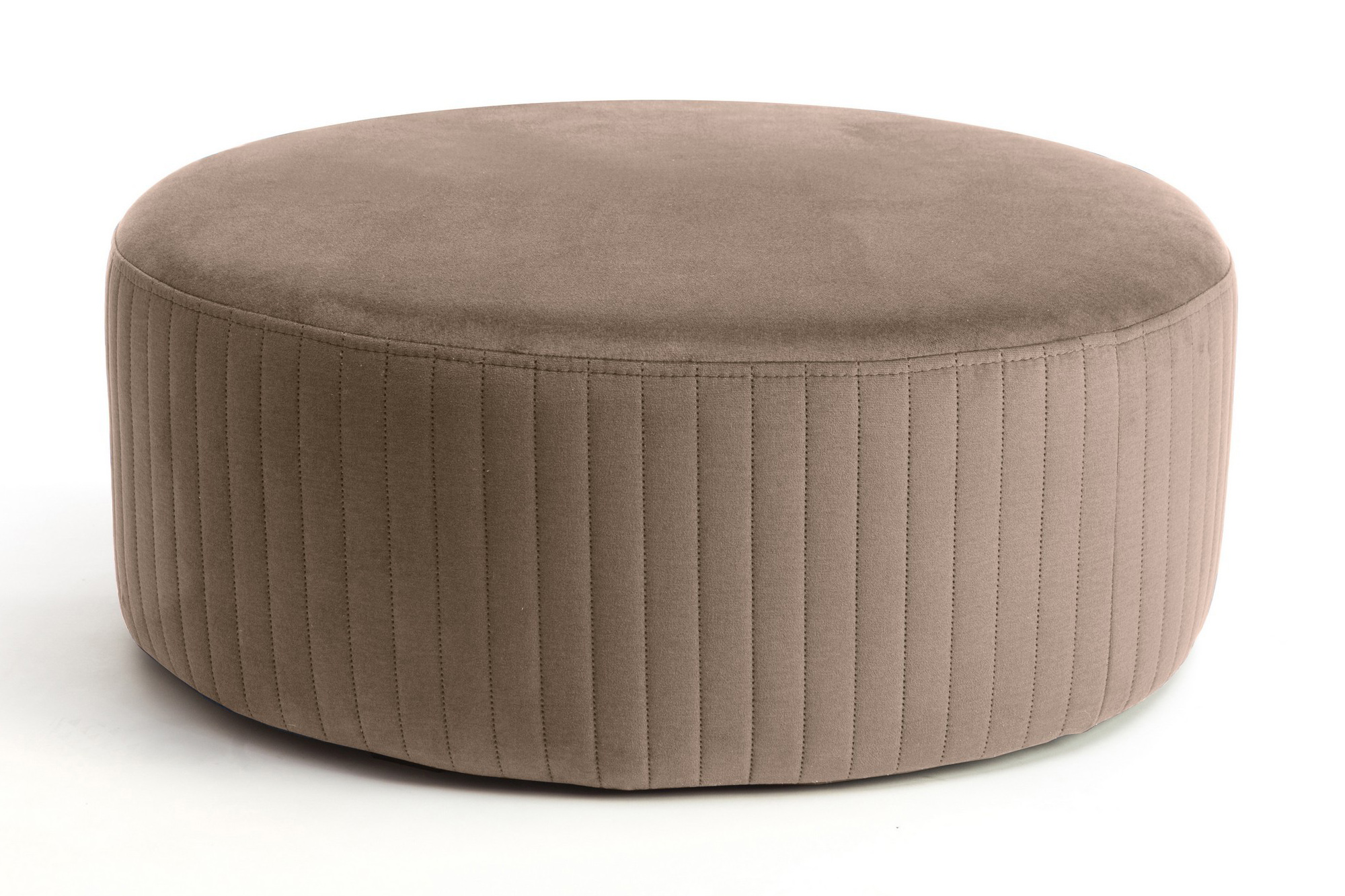 LASPUNA Sittpuff Rund Beige - Möbler - Furniturebox