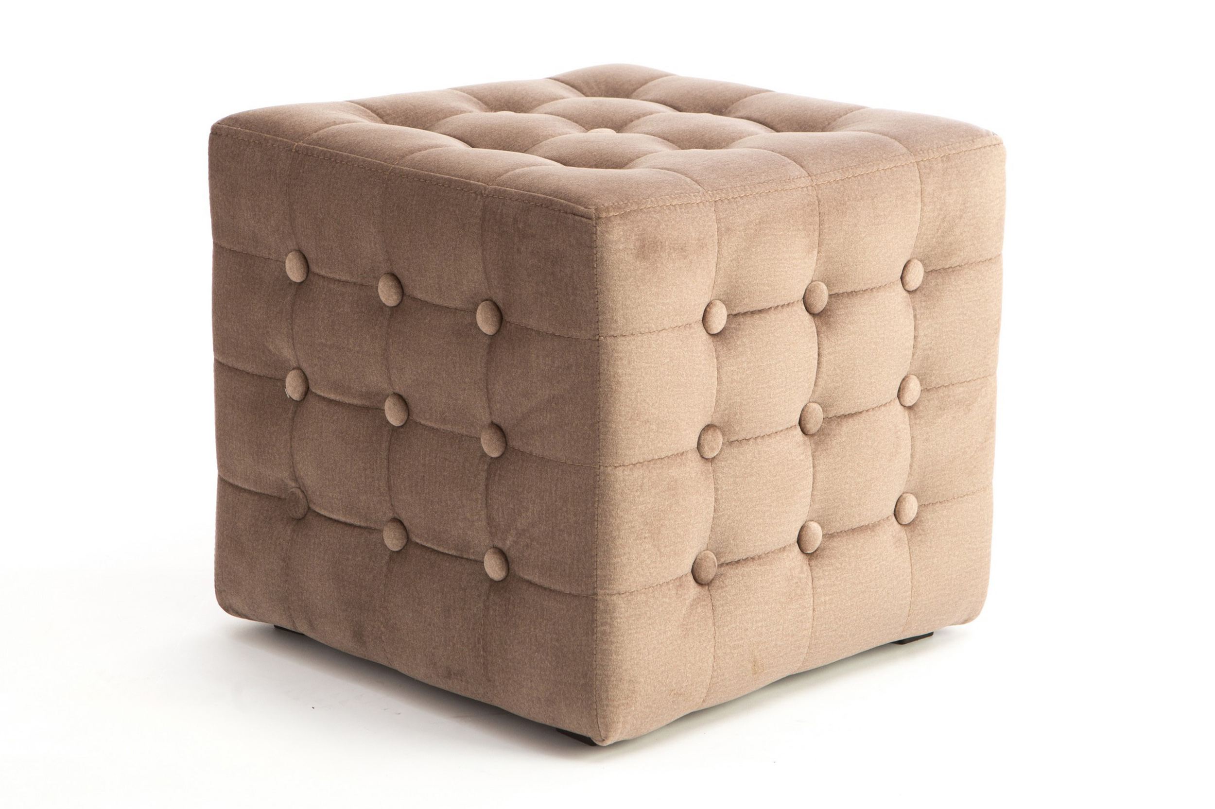 SOLTERRE Sittpuff Beige - Möbler - Furniturebox