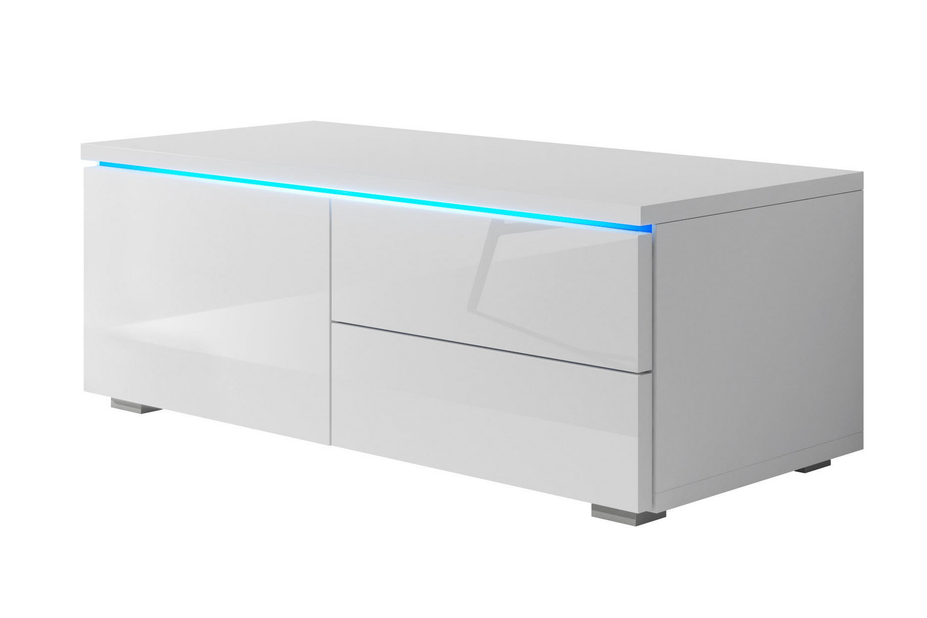 TUZZO TV-Bänk 100 cm Vit - Möbler - Furniturebox