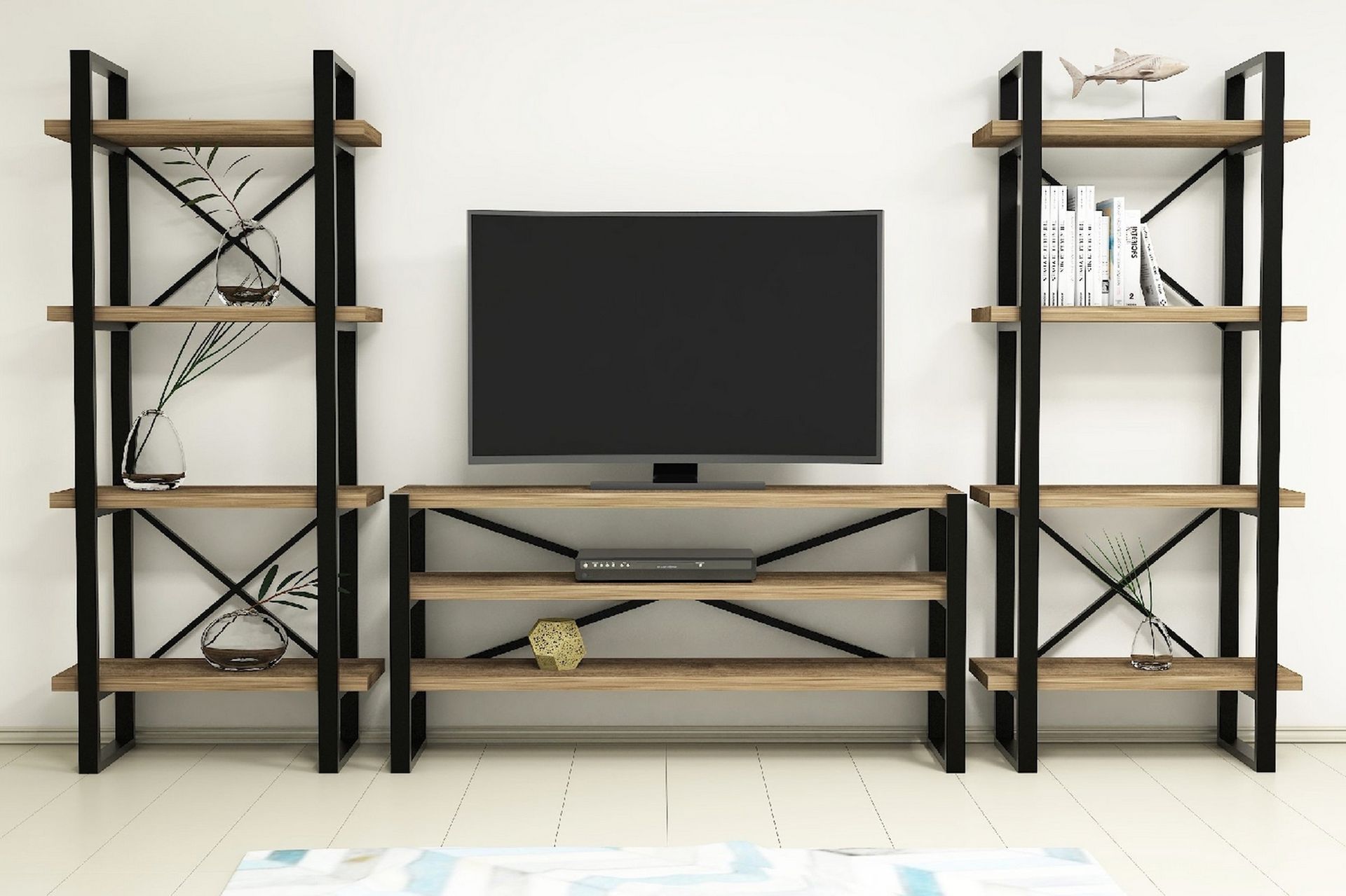 REFUGIA Mediaförvaring Trä - Möbler - Furniturebox