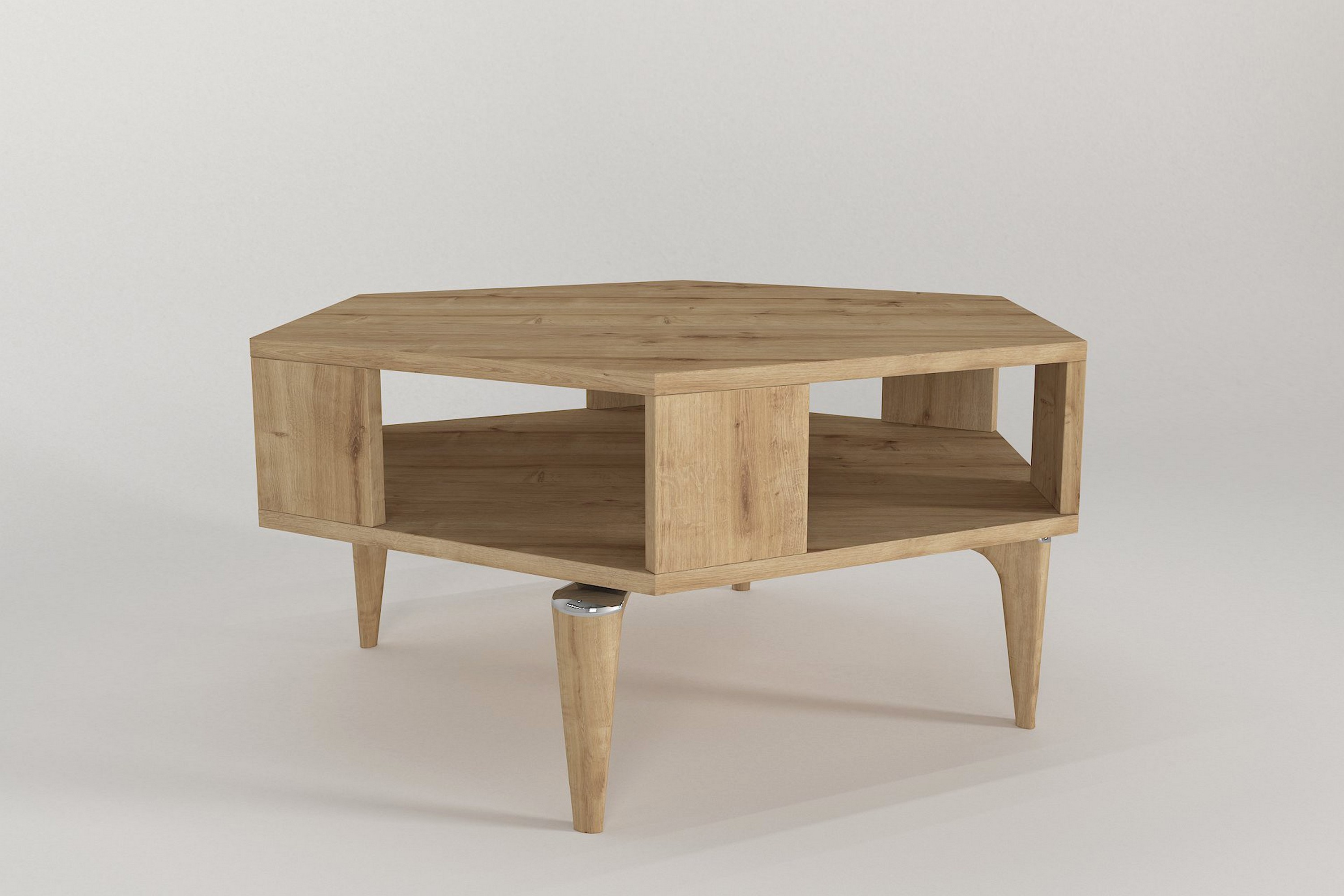 KIPERA Soffbord 90 cm Brun - Möbler - Black Friday! - Furniturebox