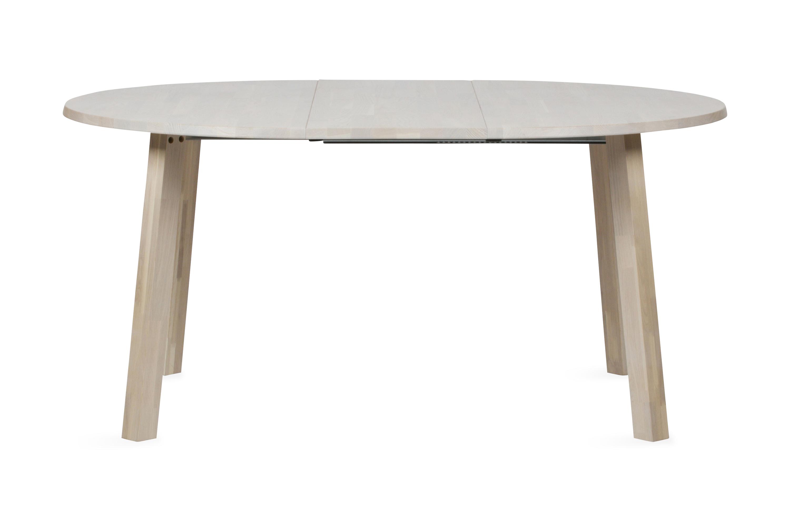 JAIR Förlängningsbart Matbord 120 Rund Ek - Möbler - Furniturebox