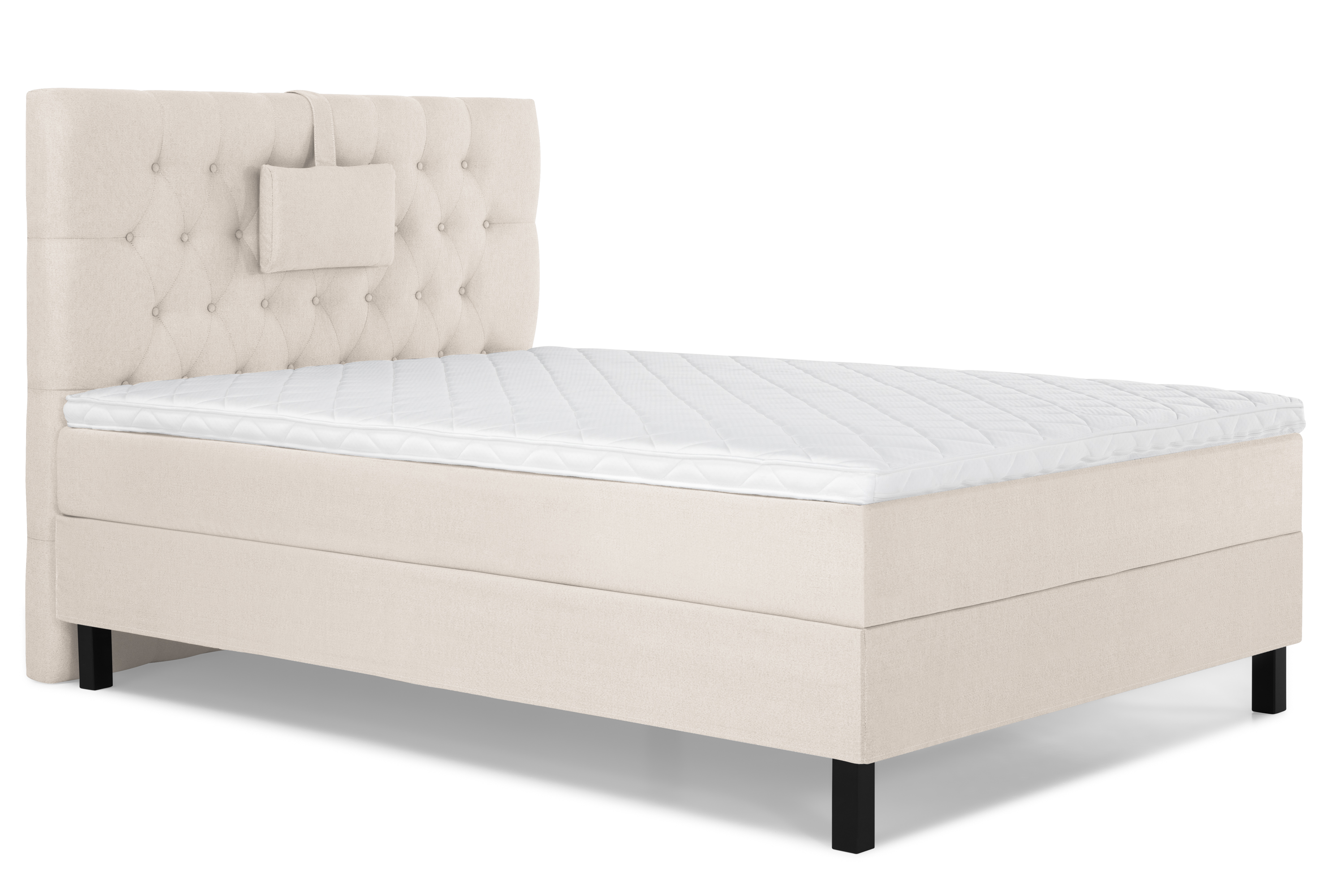 Bedly Komplett Sängpaket Olivia 120x200 Diamant Sänggavel Beige Skum Nackkudde Liten - Möbler ...