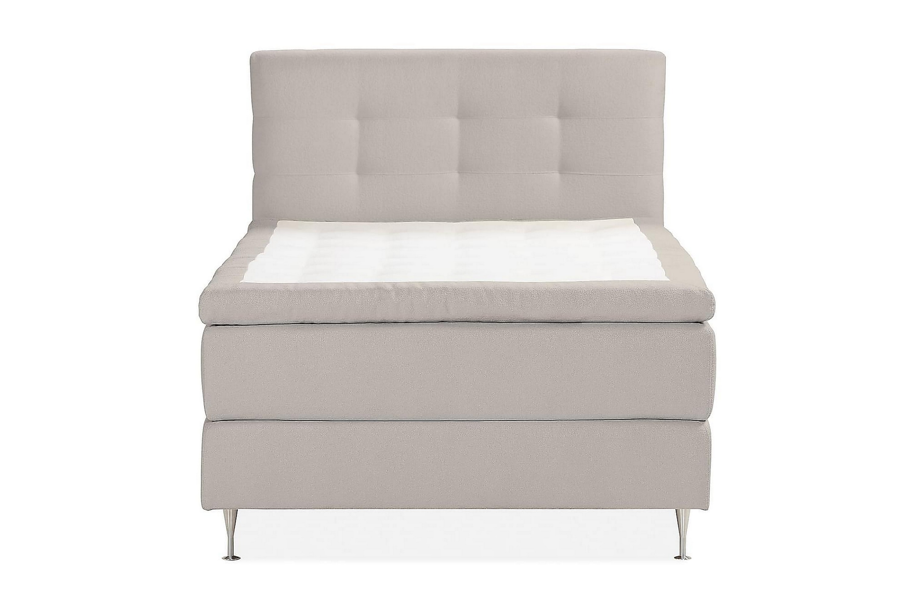 Kontinentalsäng Kakichi Boucle 140x200 Grå - Möbler | Chilli