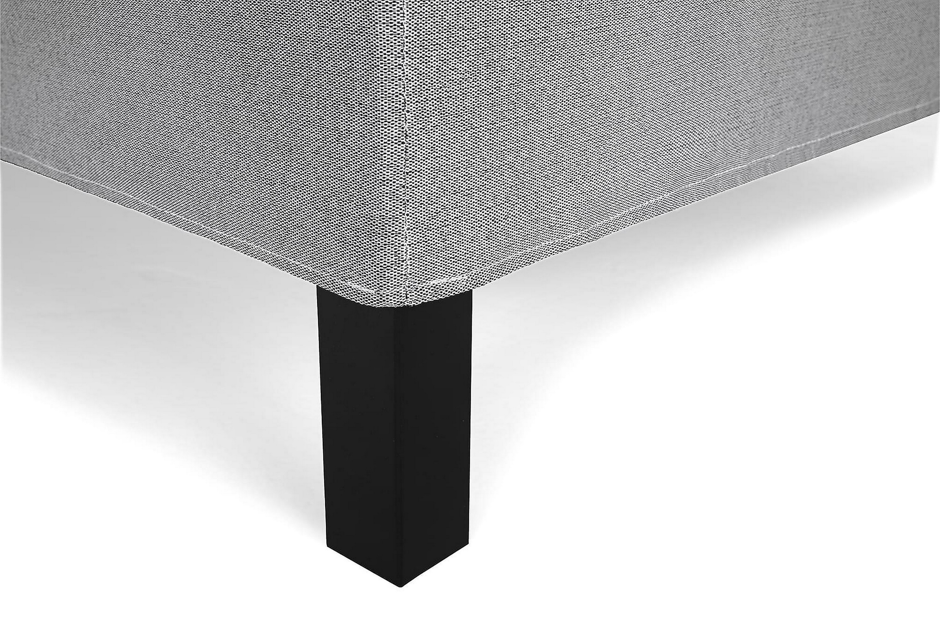 Bedly Kontinentalsäng Olivia 140x200 Latexmadrass Mellangrå - Möbler | Chilli