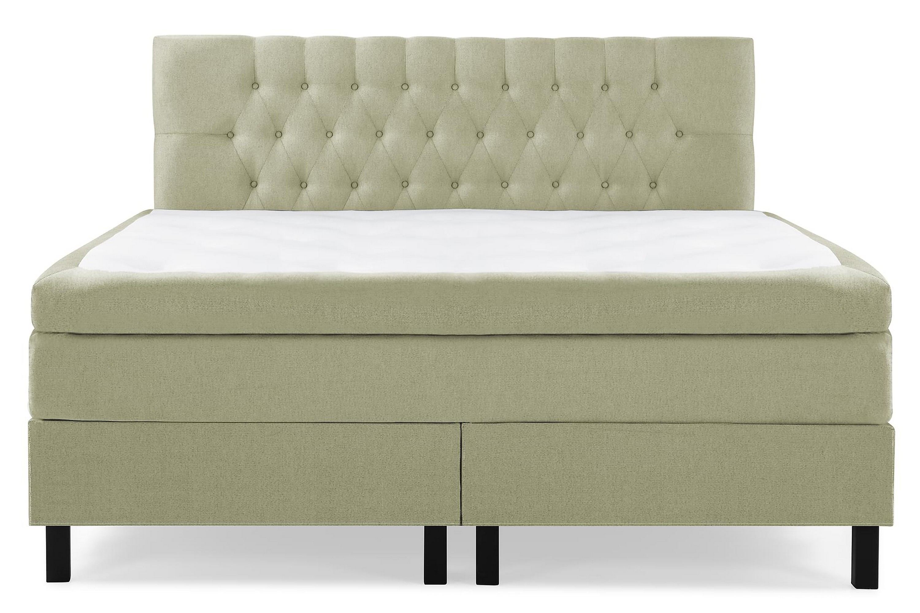 Bedly Kontinentalsäng Olivia 180x200 Memory Grön - Möbler | Chilli