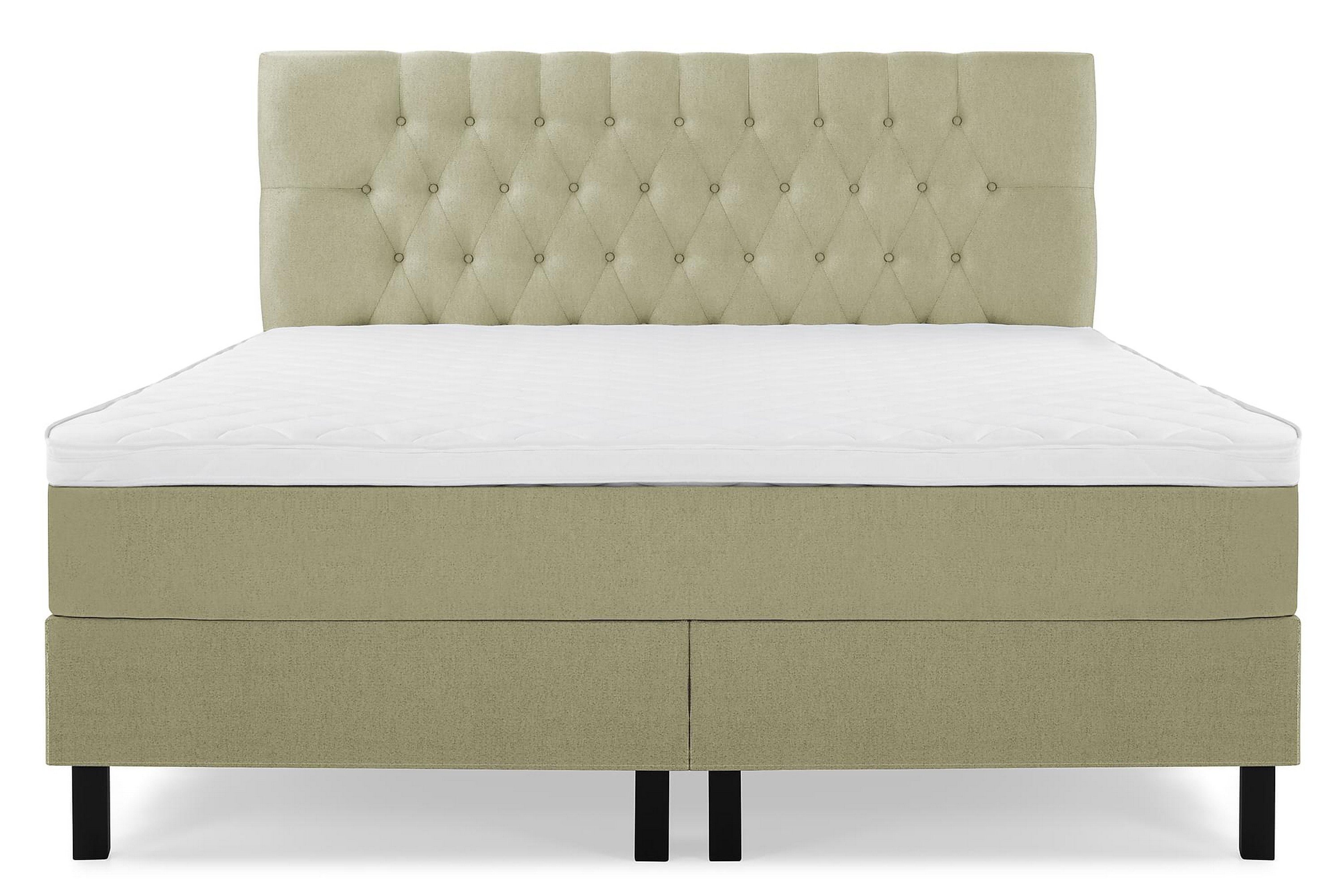 Bedly Kontinentalsäng Olivia 180x200 Skum Grön - Möbler | Chilli